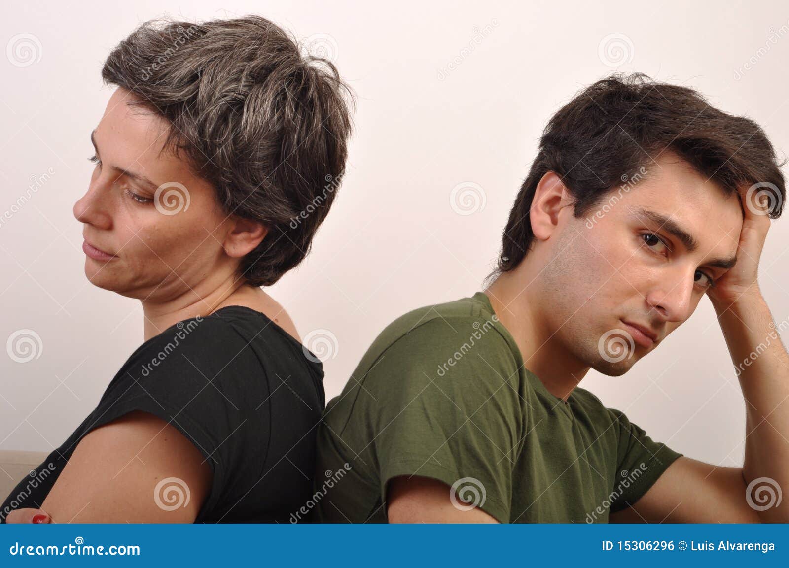 Sister and Brother Problems Stock Photo - Image of back, person: 15306296