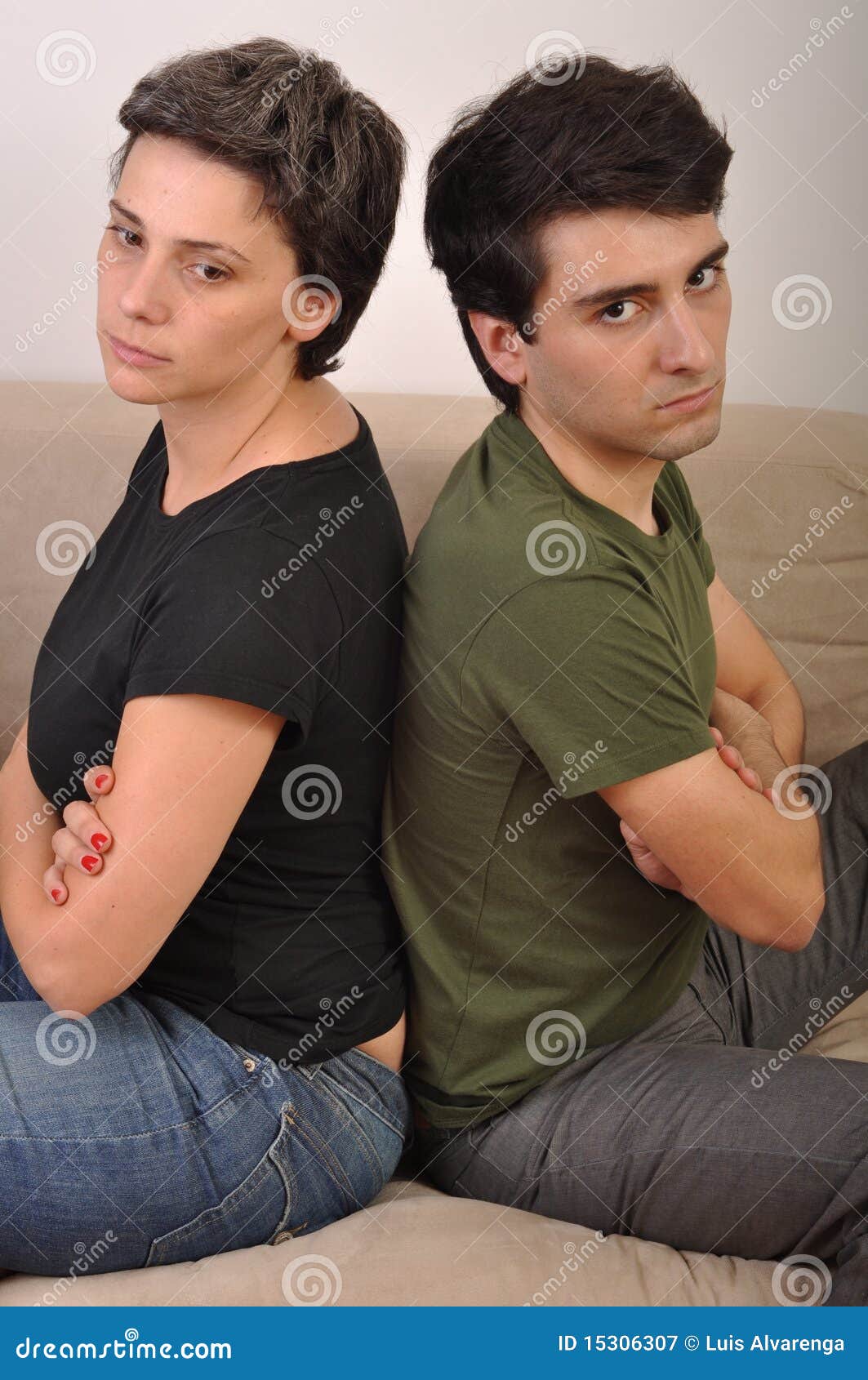 Sister and Brother Problems Stock Image - Image of situation, male ...
