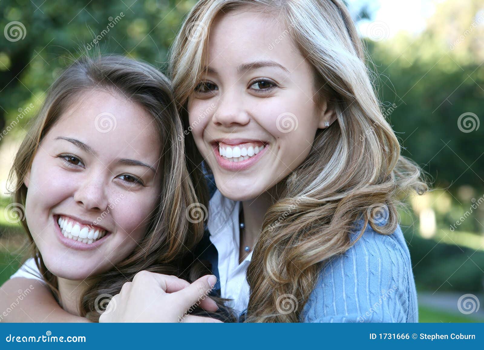 Sisterly Love stock photo. Image of bond, person, cute - 1731666