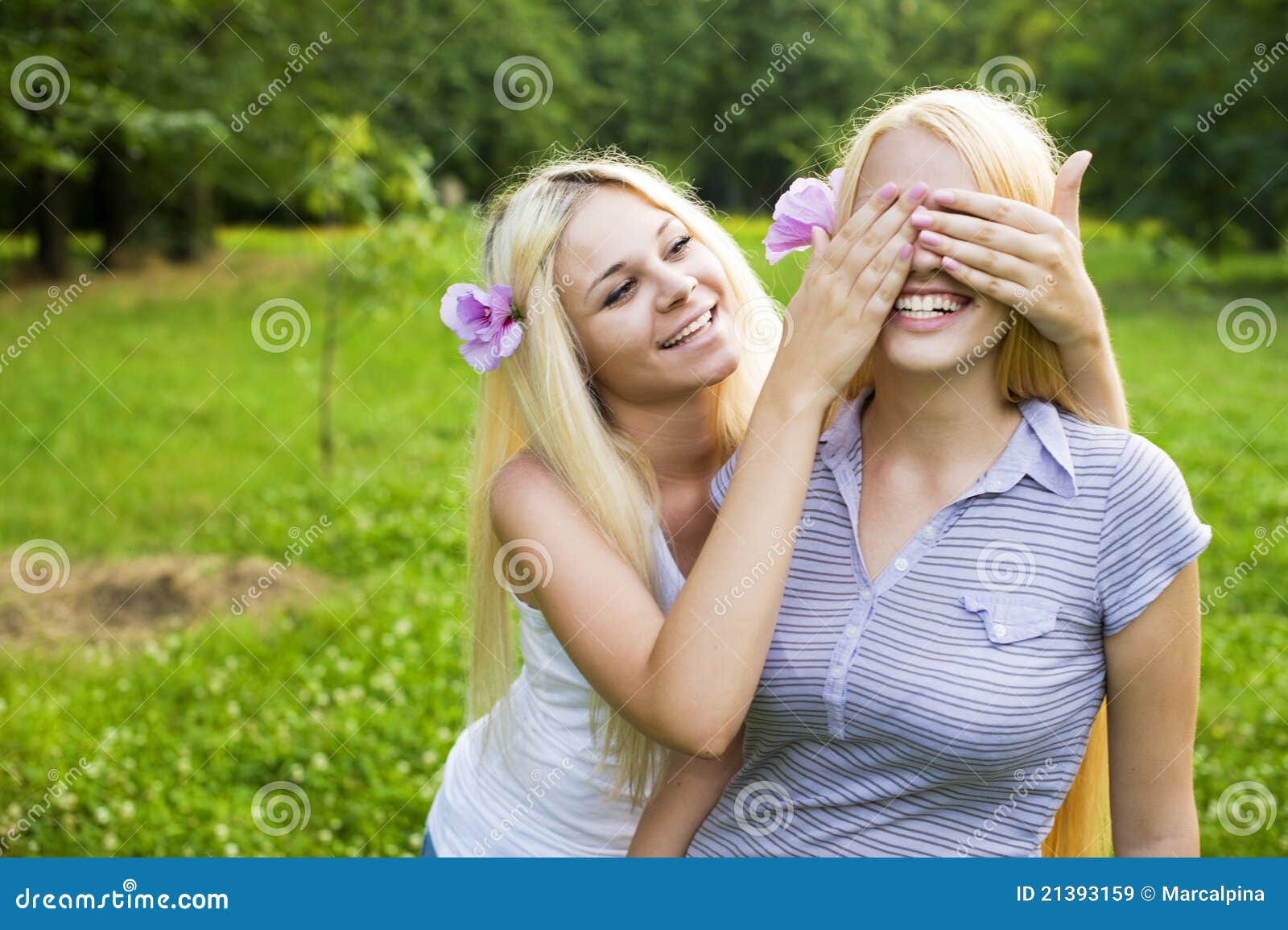 Sisterly Love stock image. Image of beautiful, pretty - 21393159