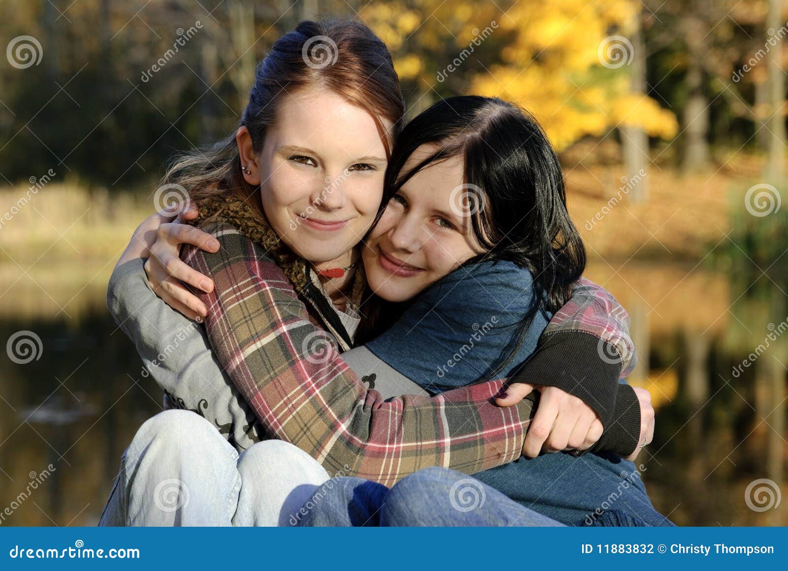 Sisters and friends stock photo. Image of outdoors, beauty - 11883832
