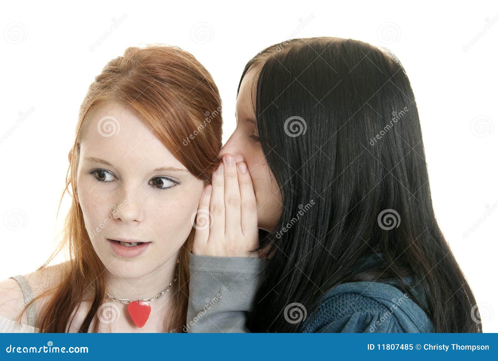 Sisters sharing secrets stock image. Image of pretty - 11807485
