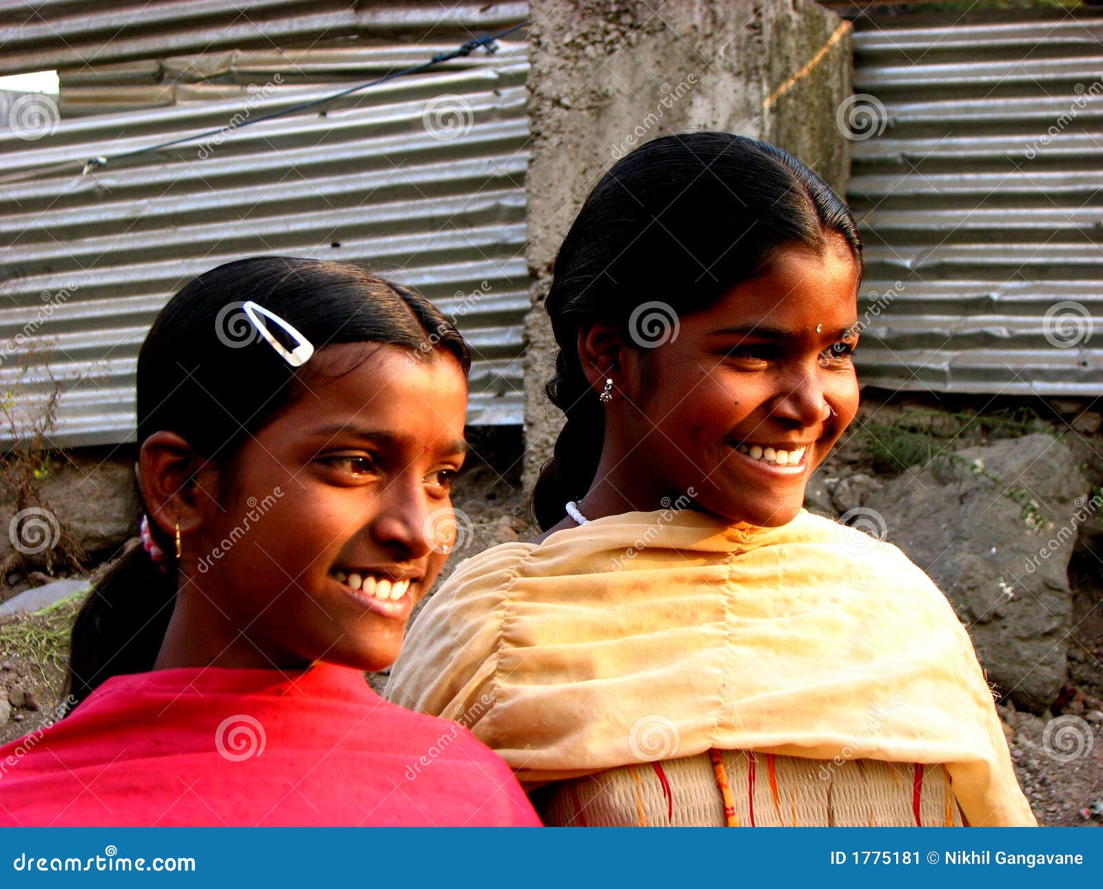 Sisters Smile stock image. Image of expressions, cute - 1775181