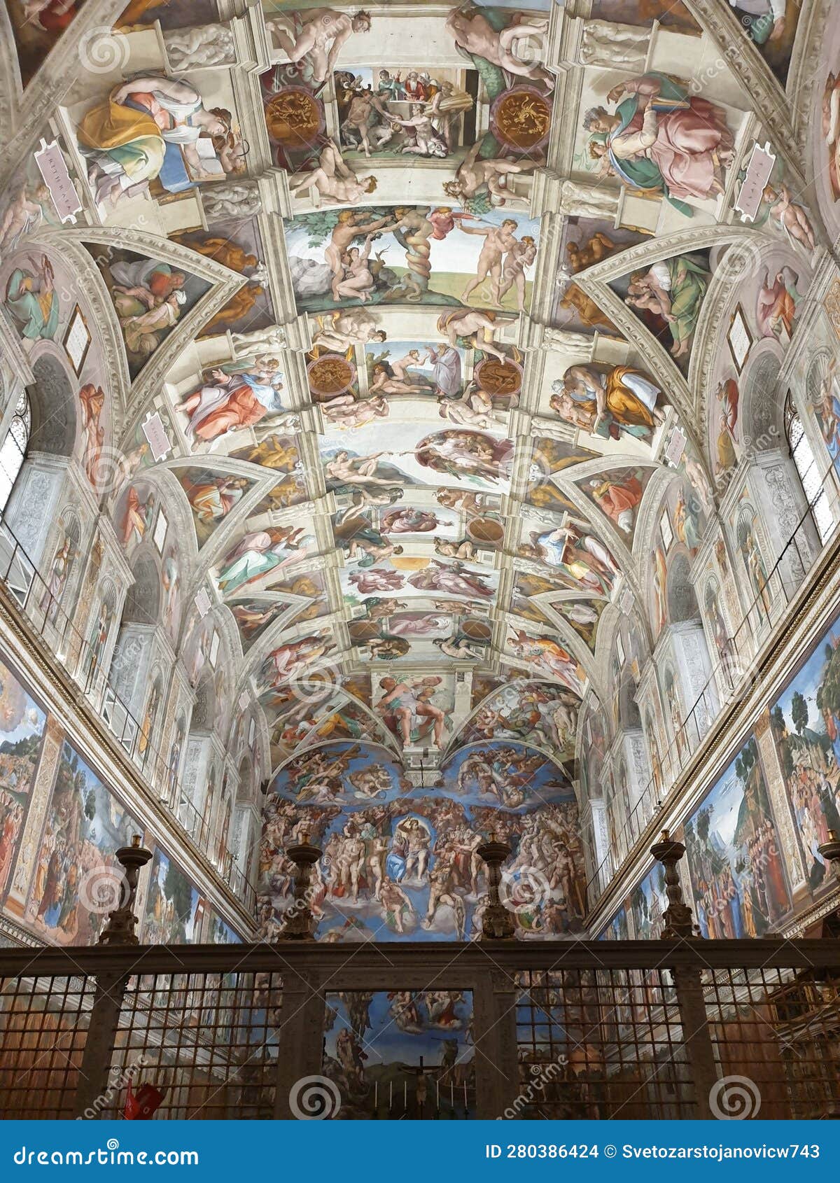 Sistine Capel Rome Vatican Church Basilica St Peter Editorial Stock Image - Image of rome ...