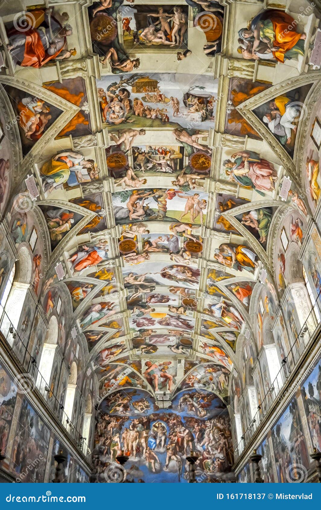 Sistine Chapel in Vatican Museum Editorial Photography - Image of city ...
