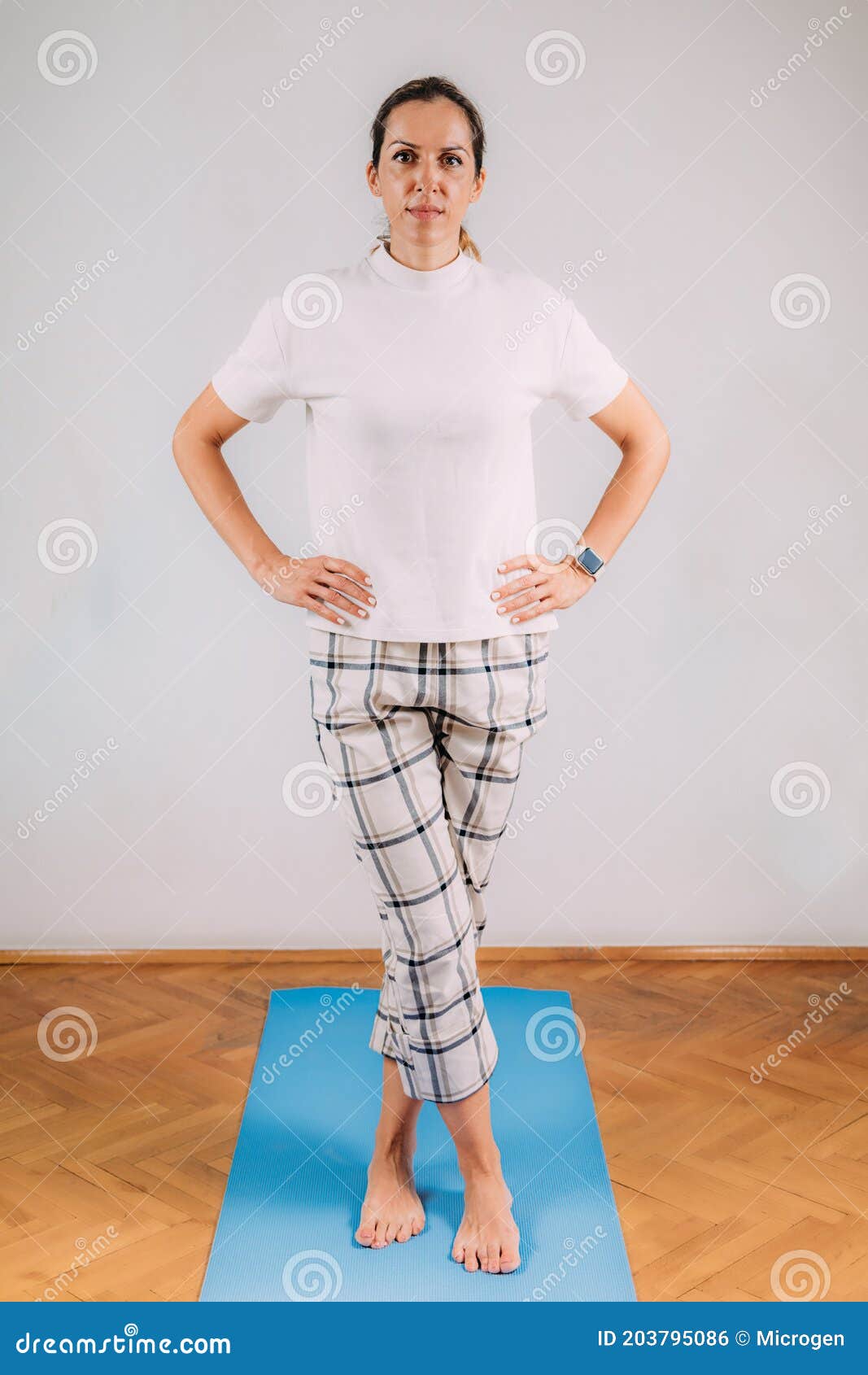 Sit and Rise Test stock photo. Image of training, sport - 203795086