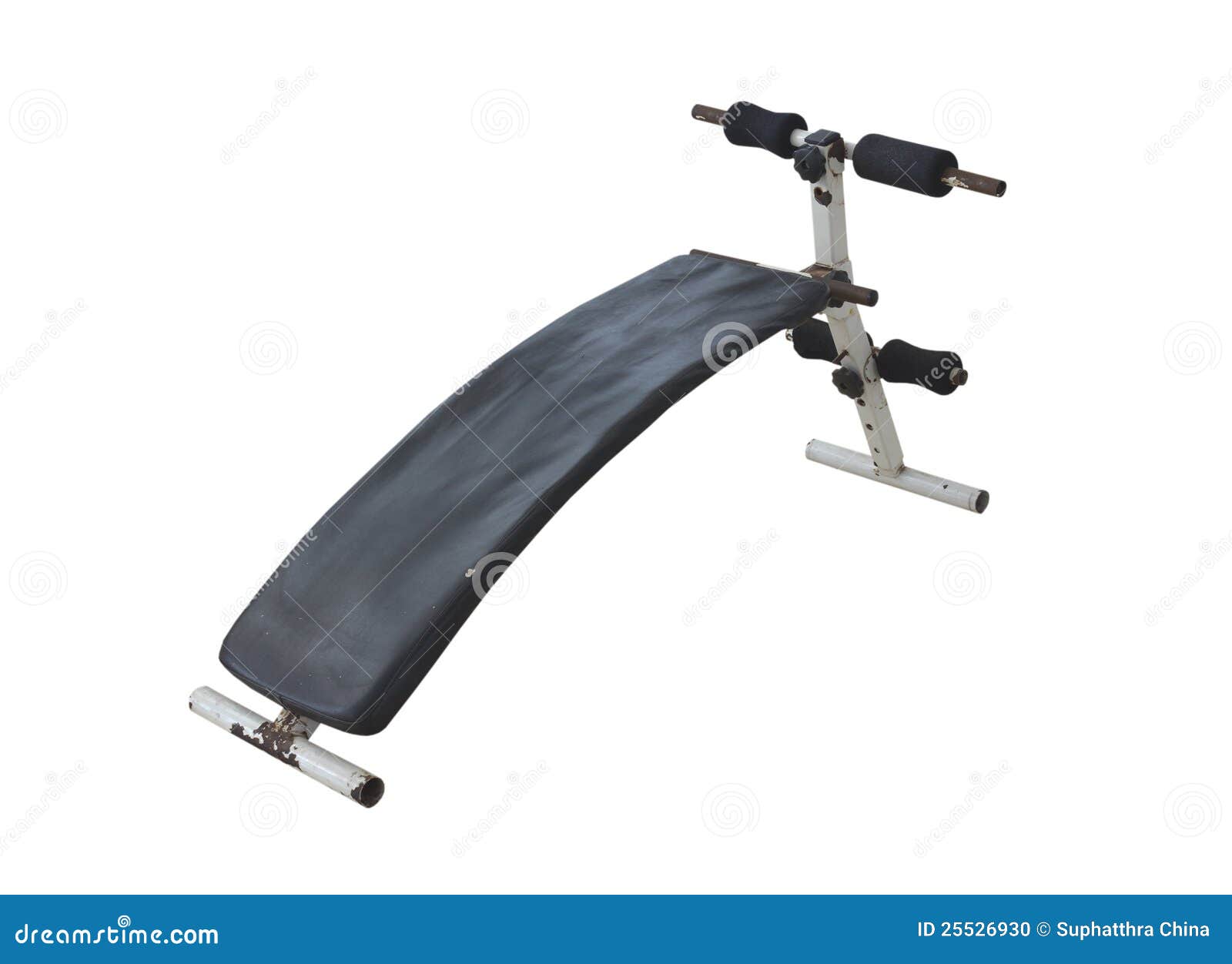 Sit-up bench stock photo. Image of sport, bench, club - 25526930