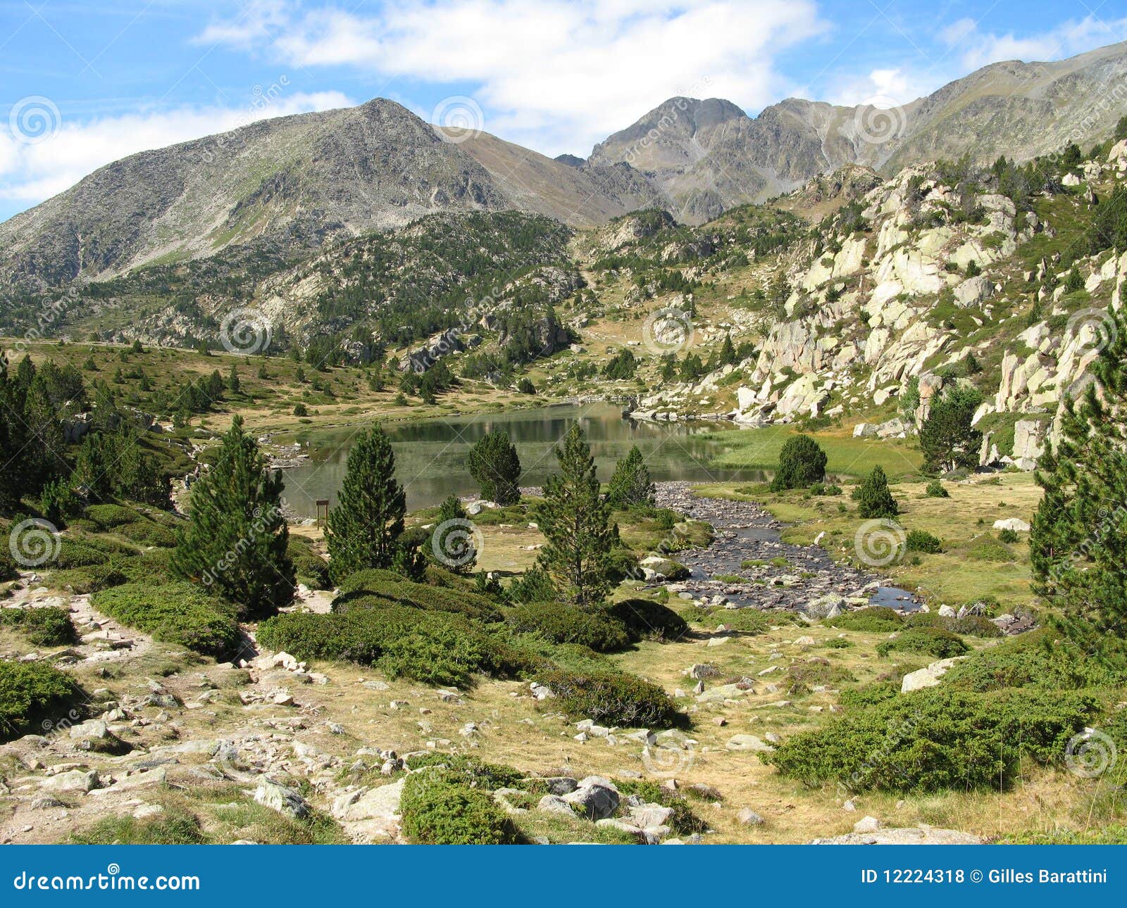 Site of the carlit, France stock photo. Image of nature - 12224318