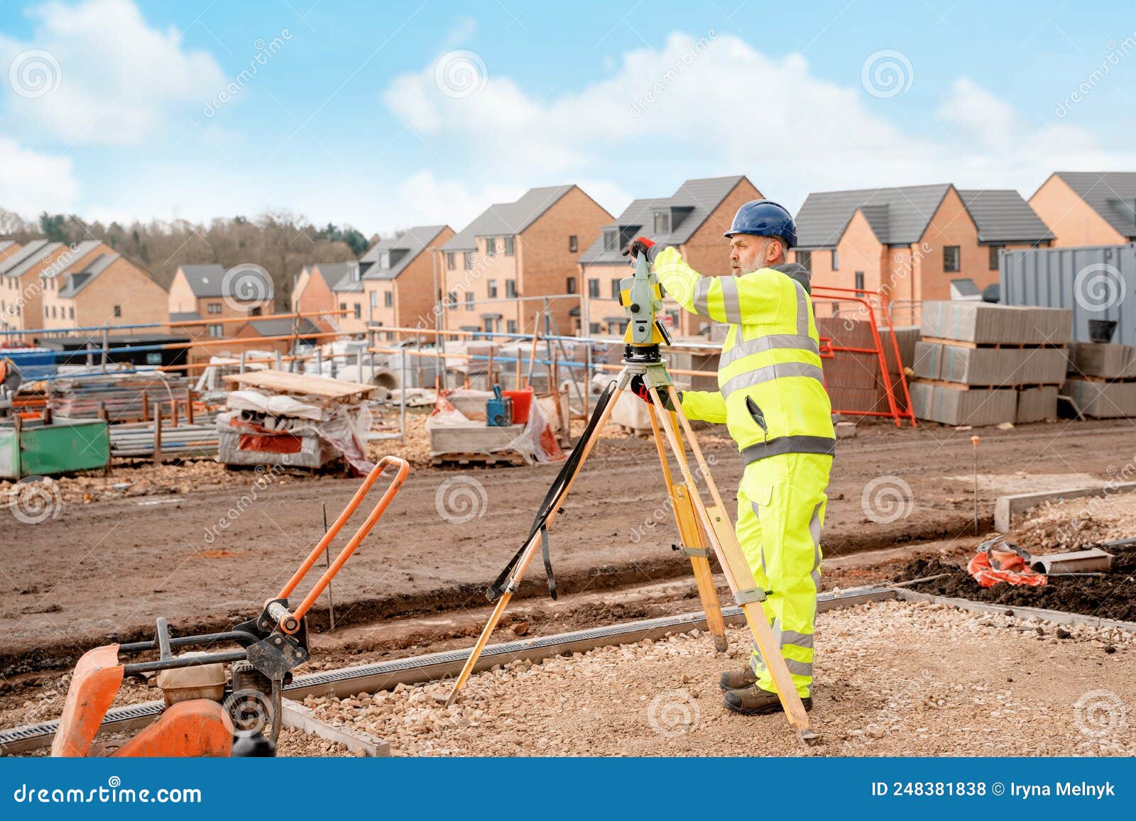 Surveying Instrument Royalty-Free Stock Image | CartoonDealer.com #24788944