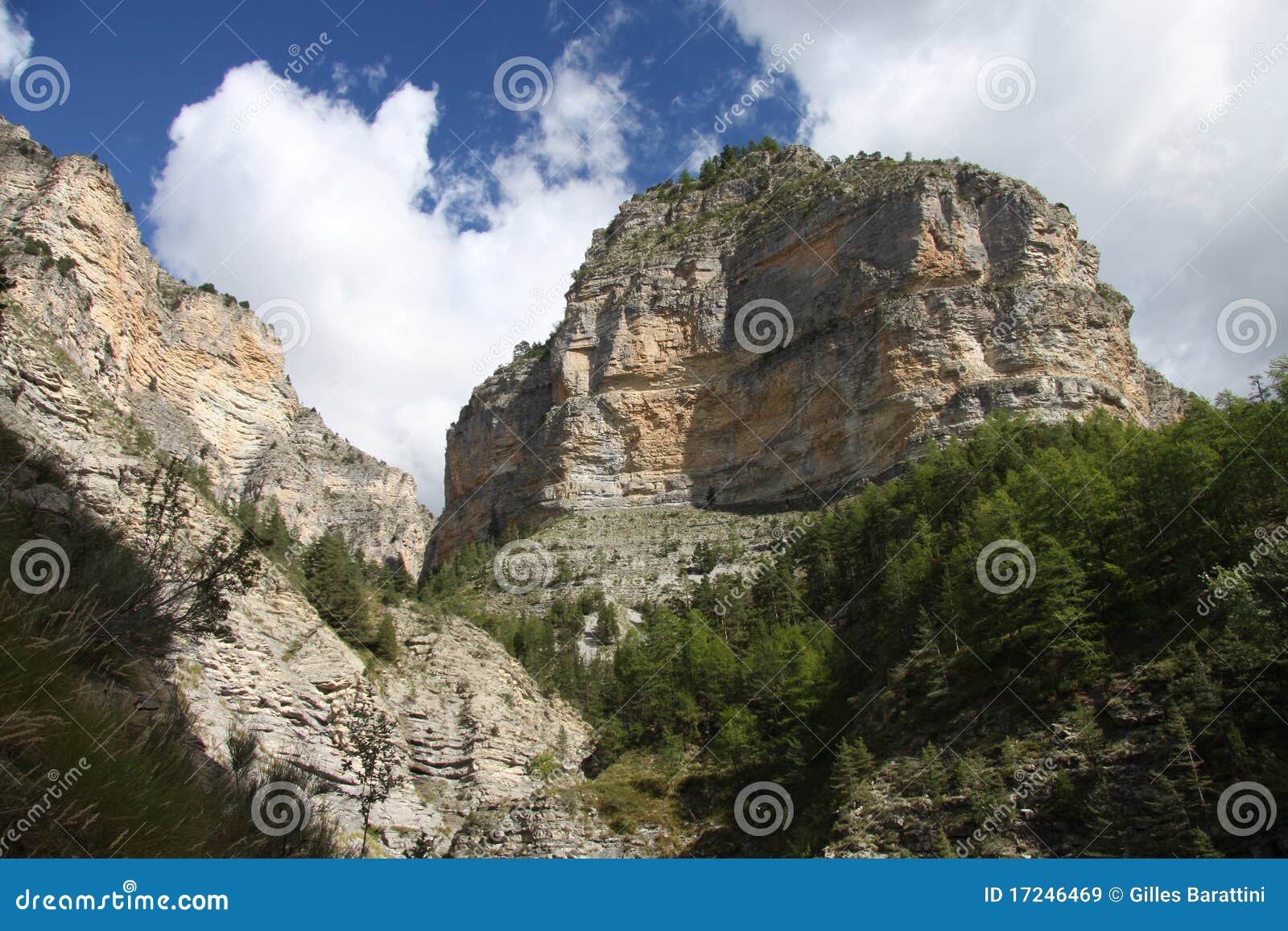 Site of the Gorges of St Pierre,france Stock Image - Image of restful ...