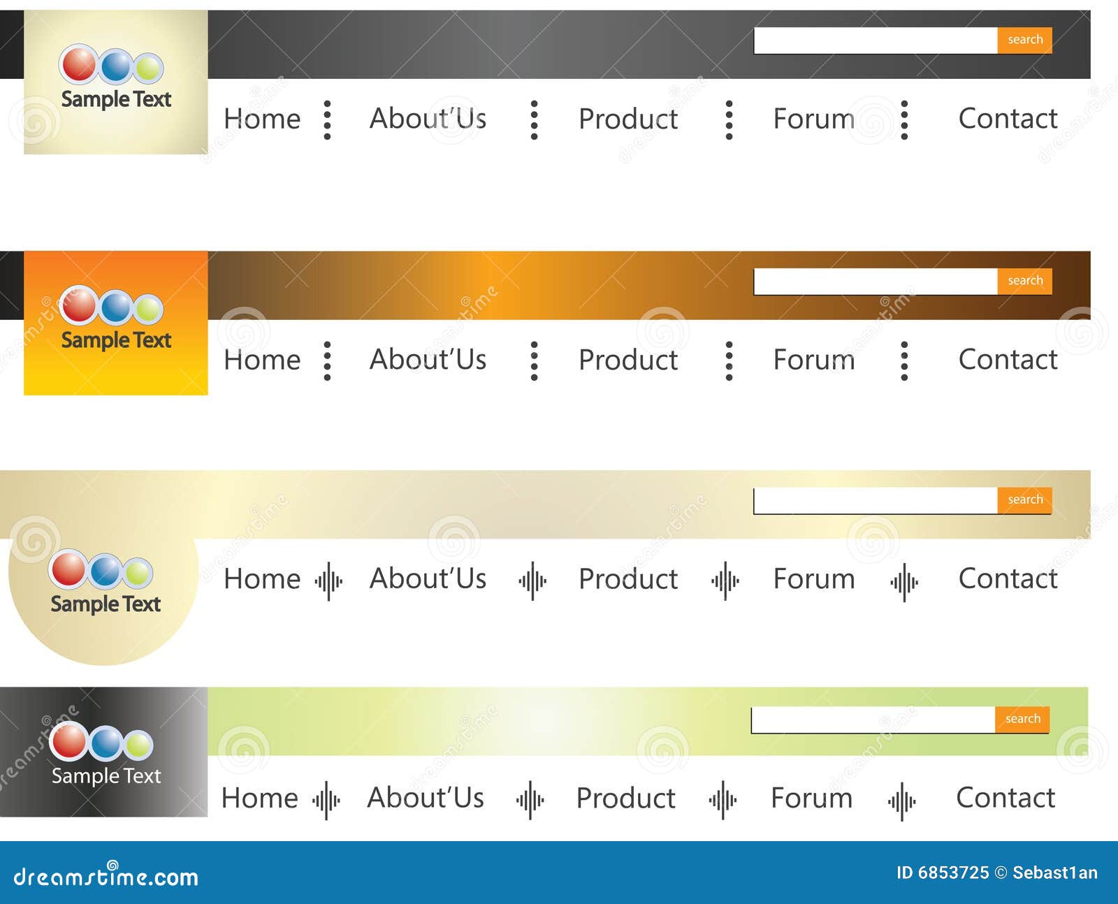 Site menu stock vector. Illustration of board, clip, icon - 6853725