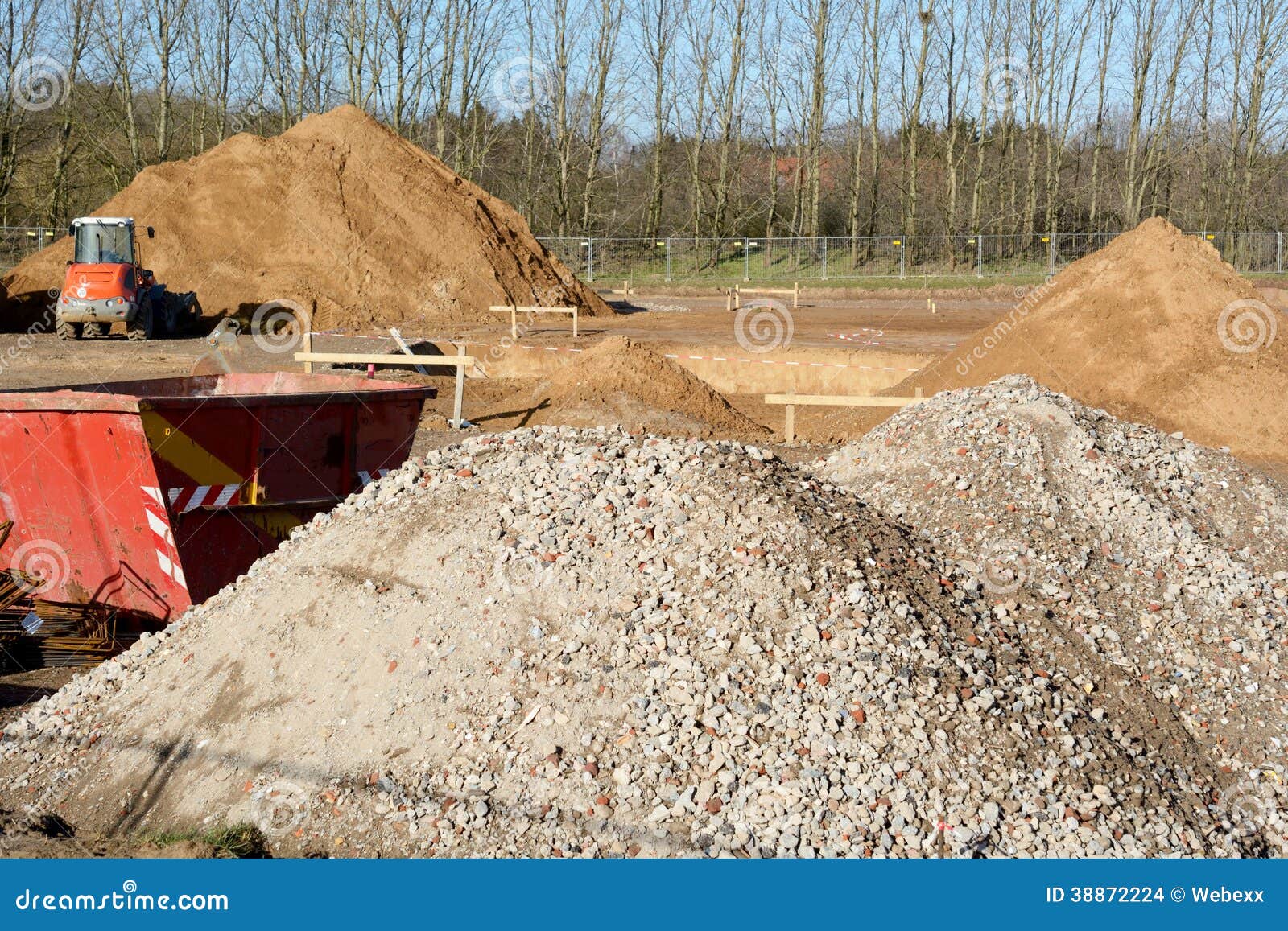 Site operation stock photo. Image of container, loaders - 38872224