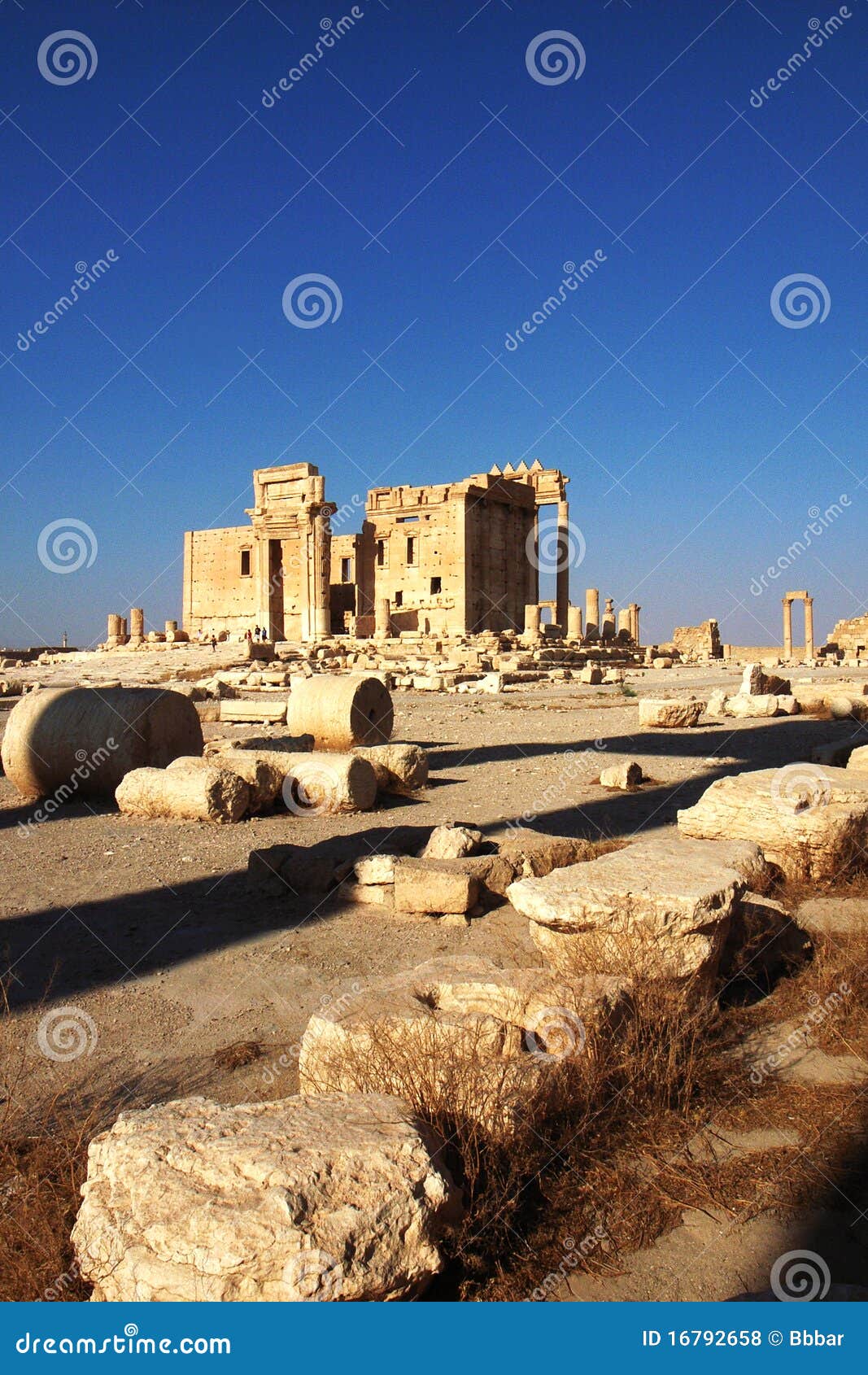 Site of Palmyra,Syria stock photo. Image of detailed - 16792658