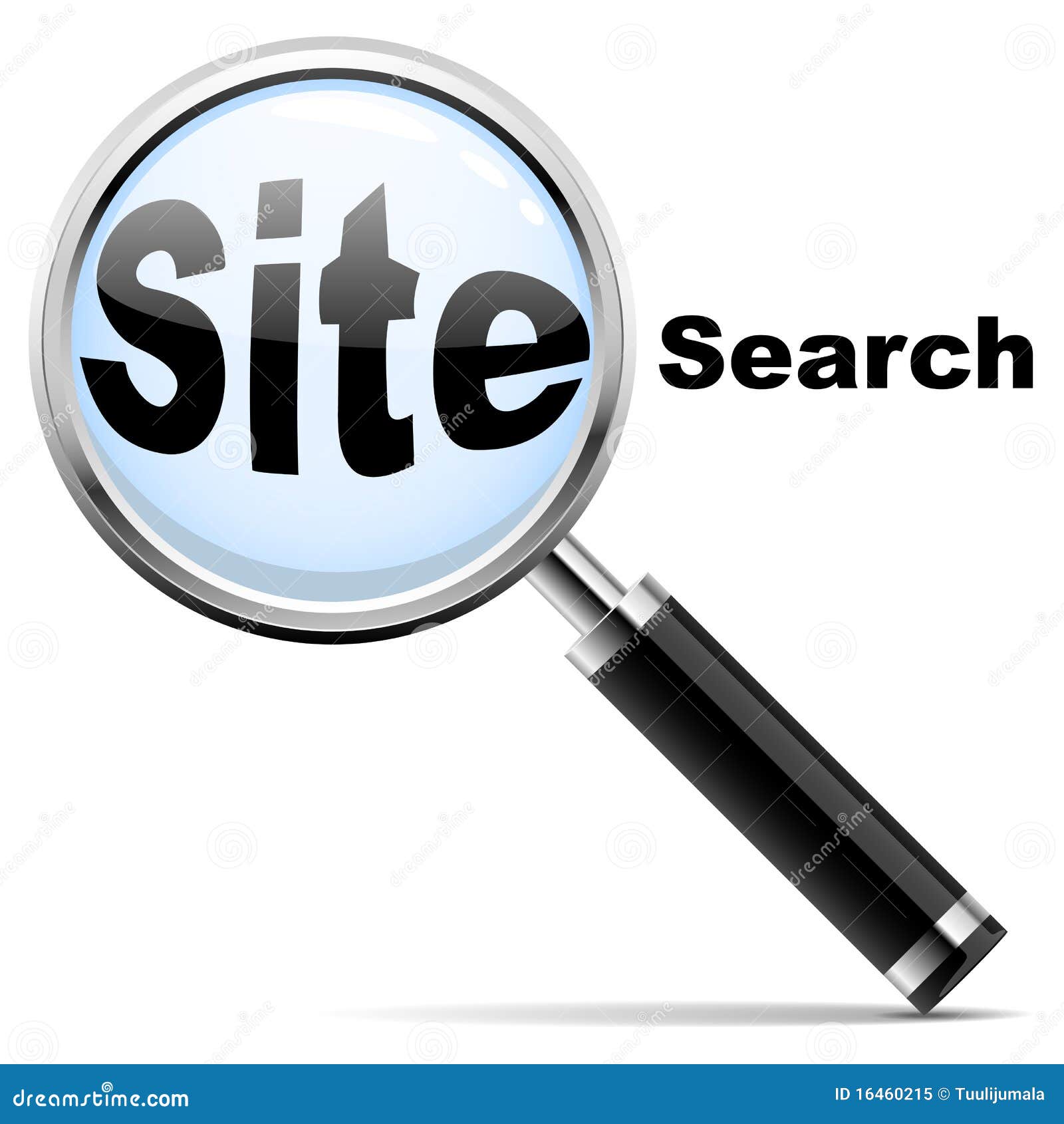 Icon Search Cartoon Vector | CartoonDealer.com #42028967