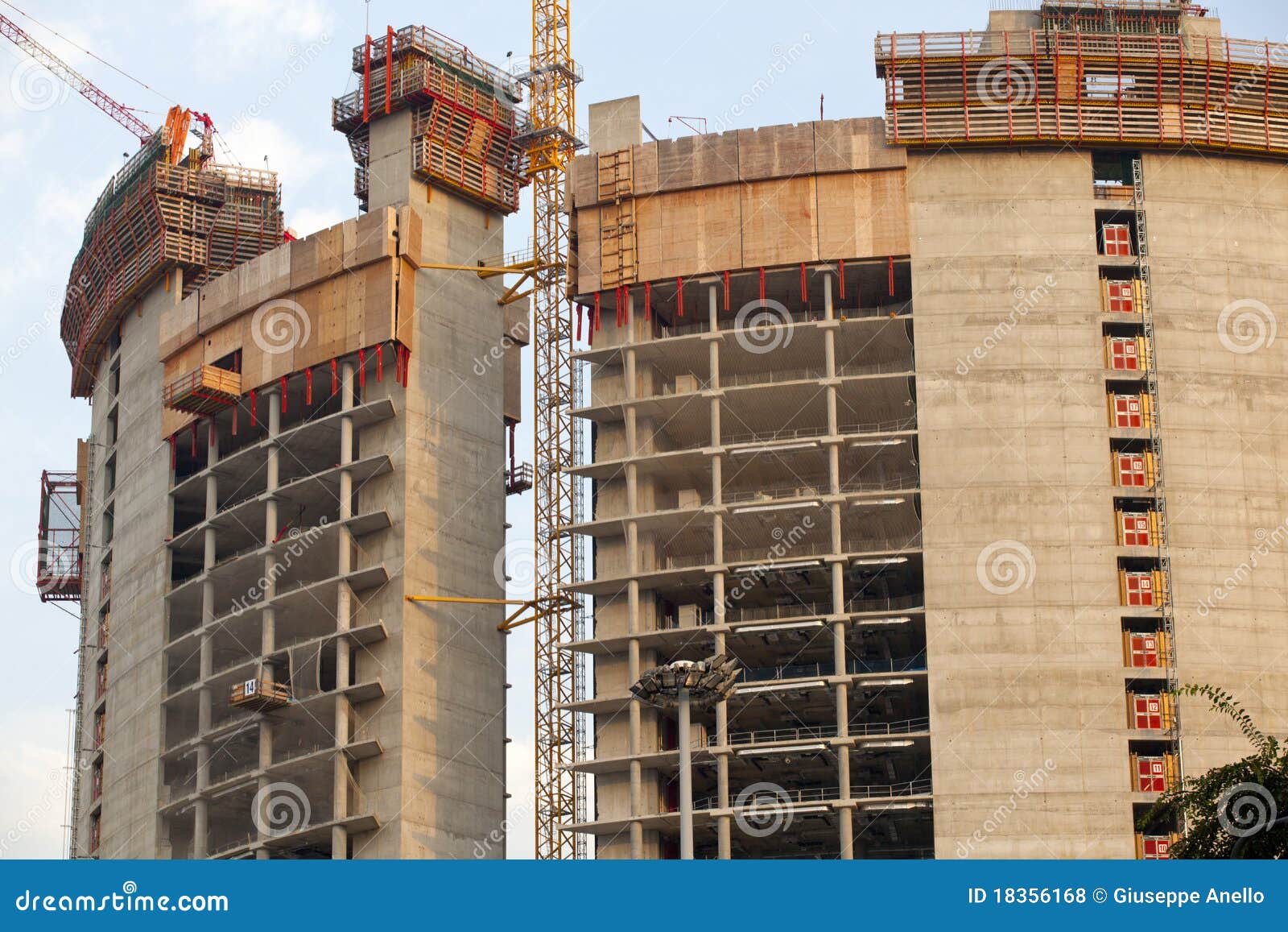 Site under construction stock photo. Image of project - 18356168