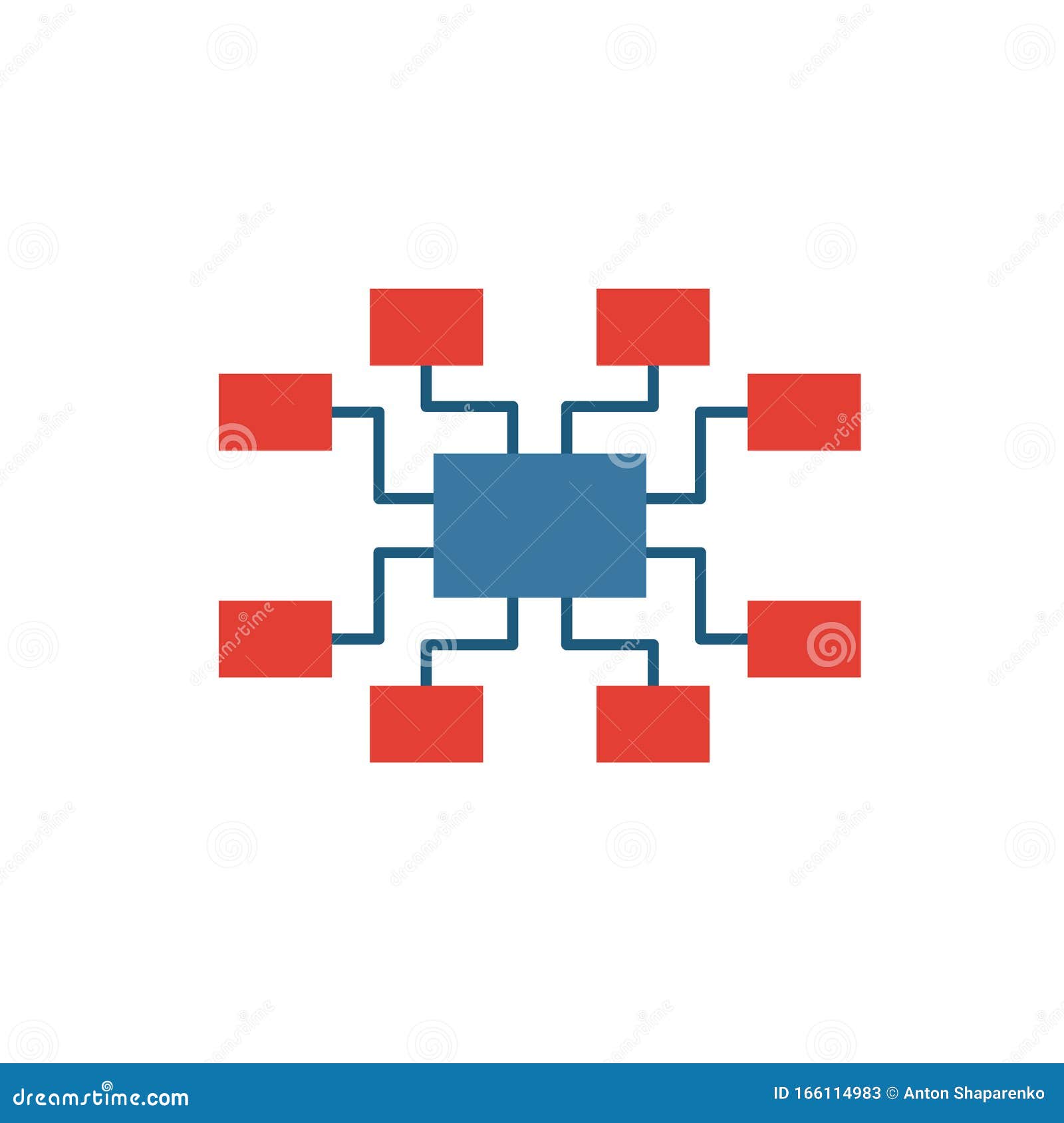 Sitemap Icon. Simple Element from Seo Icons Collection Stock ...