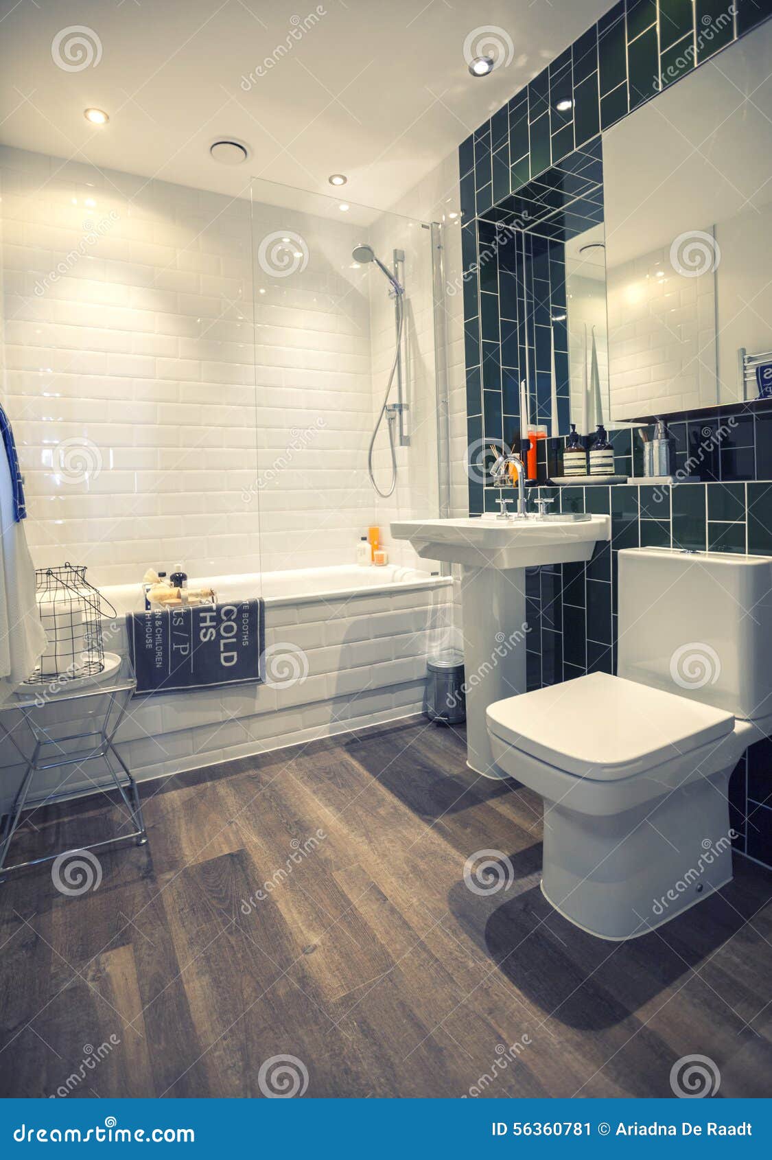 Sitio Elegante Casero Del Wc Imagen de archivo - Imagen de estilo ...