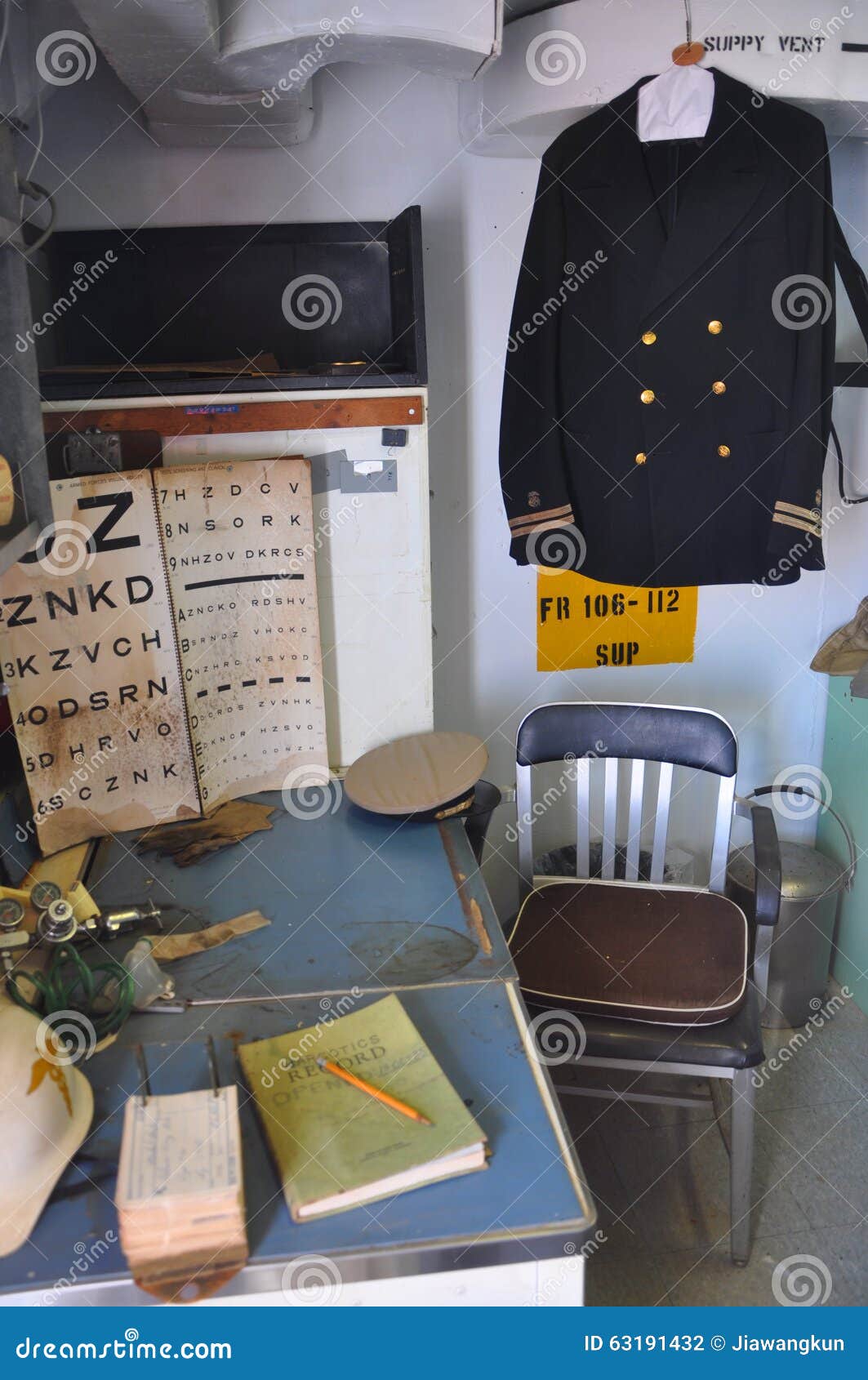 Sitio Médico En USCGC Ingham (WHEC-35) Fotografía editorial - Imagen de ...