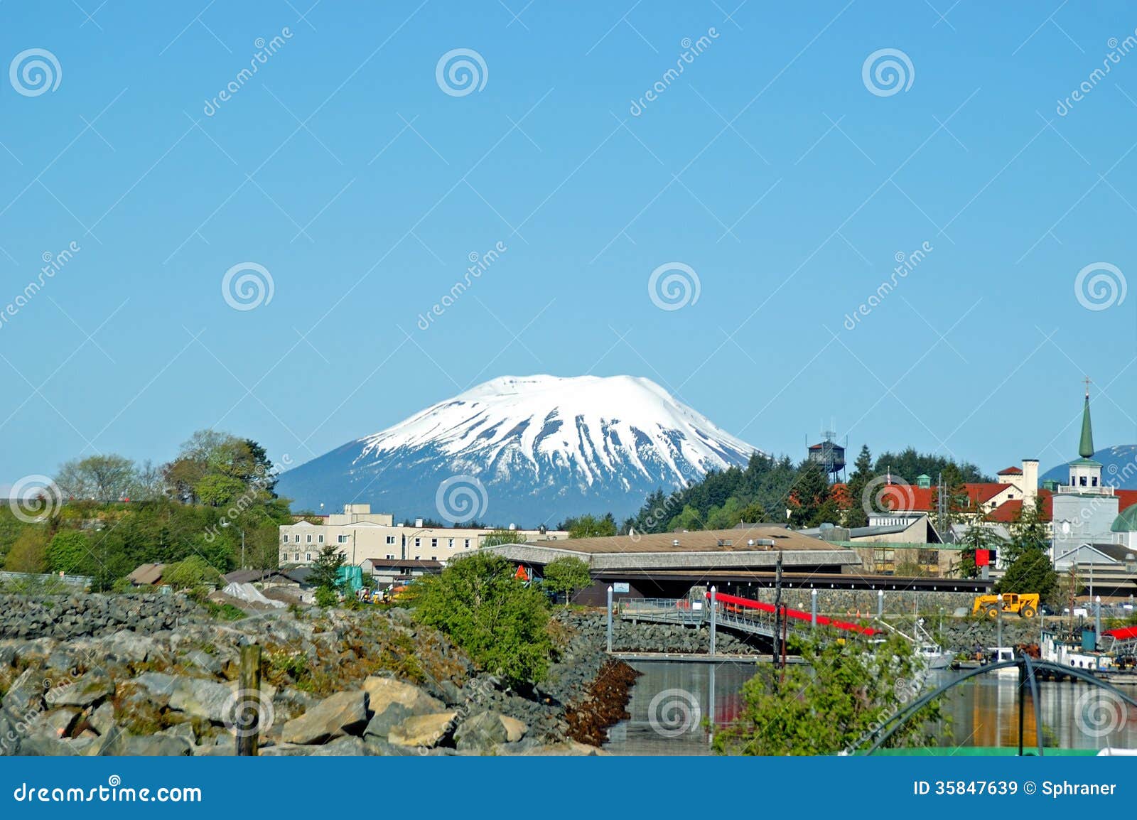Sitka, Alaska stock image. Image of sitka, city, looking - 35847639