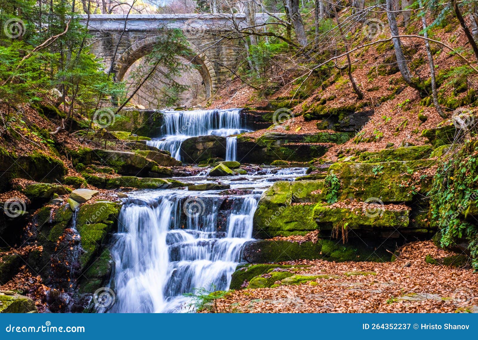Sitovski Waterfall in Fall Near Plovdiv in Bulgaria Stock Image - Image ...