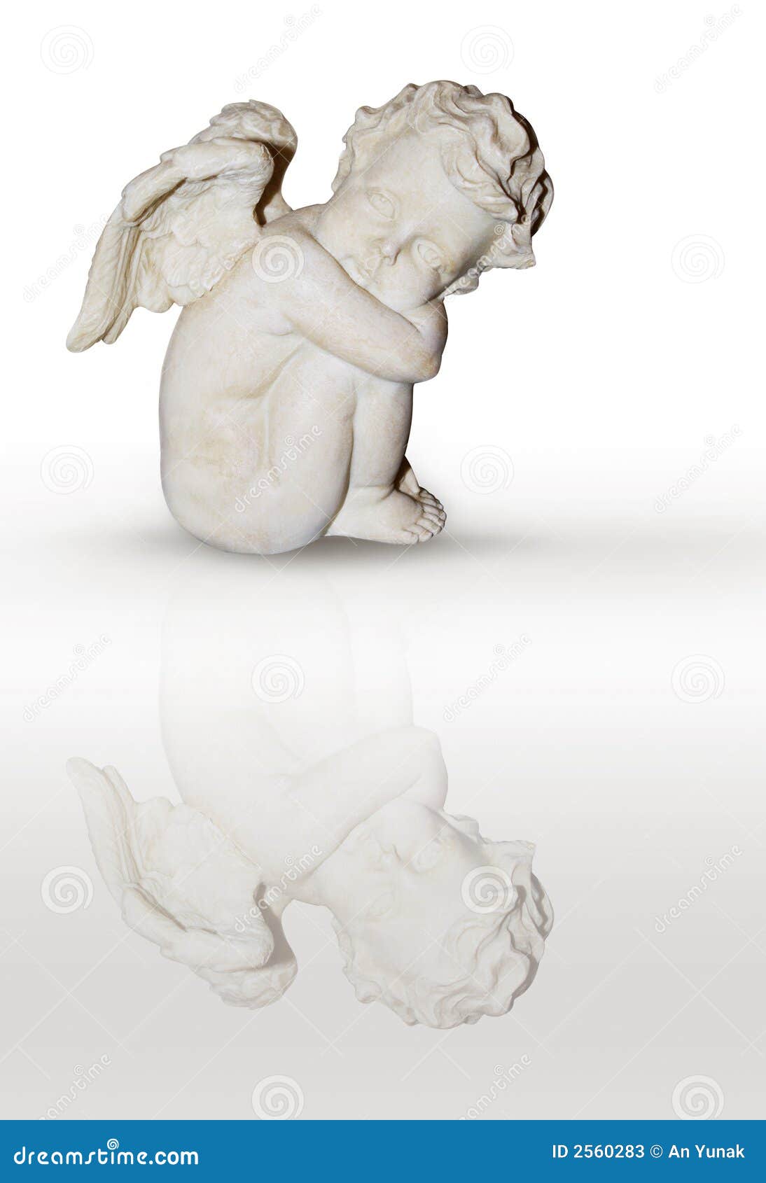 Sitting angel stock image. Image of macro, antique, greek - 2560283