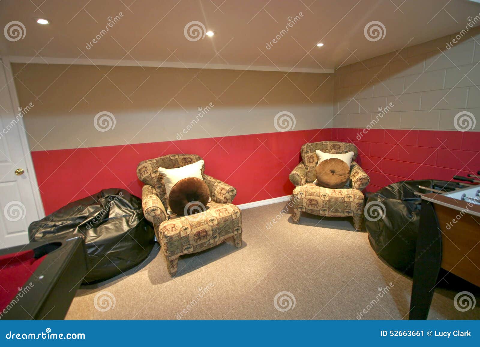 Sitting Area stock image. Image of chairs, interior, seating - 52663661