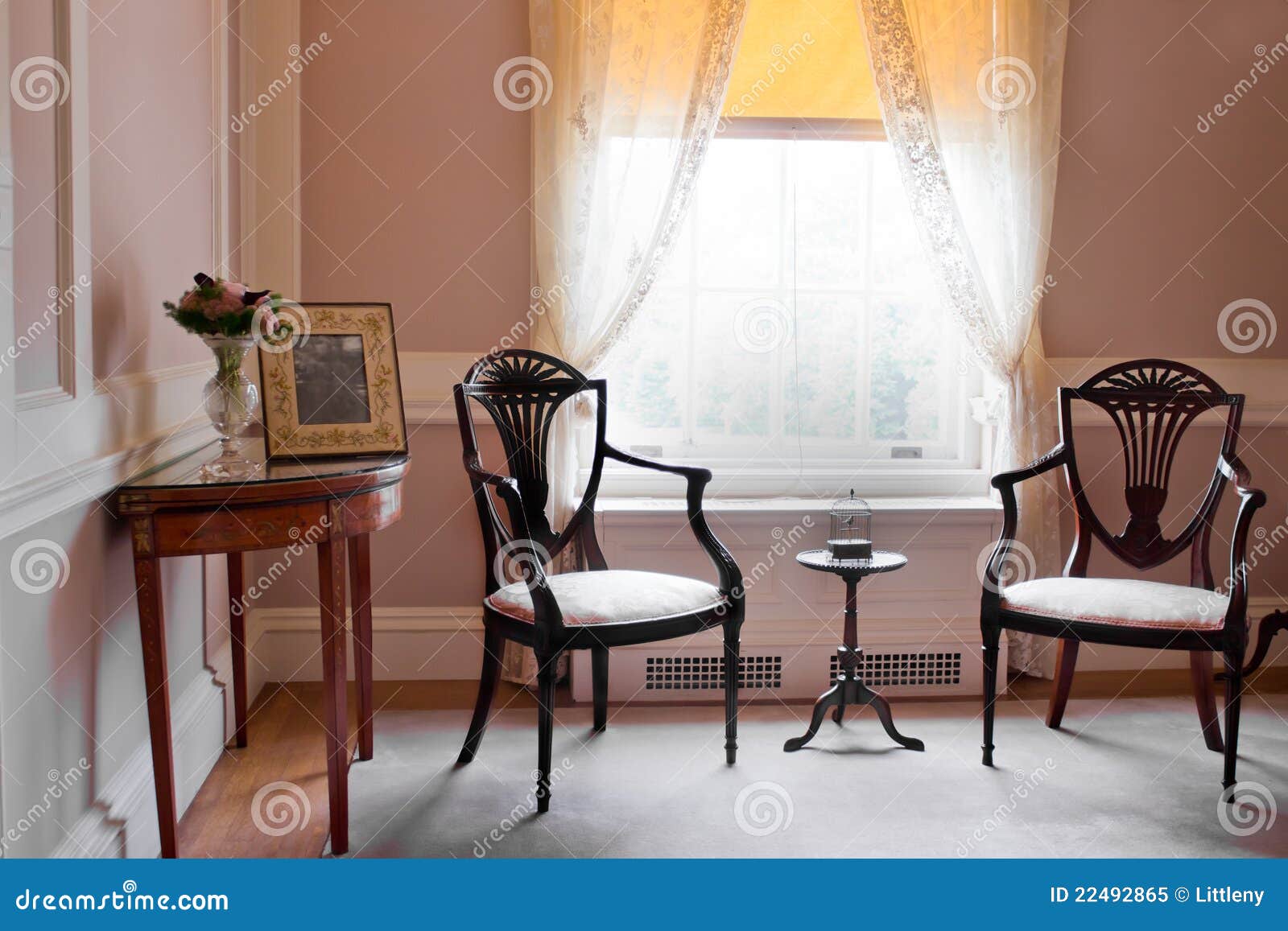 Sitting Area Near Window stock image. Image of home, furniture - 22492865