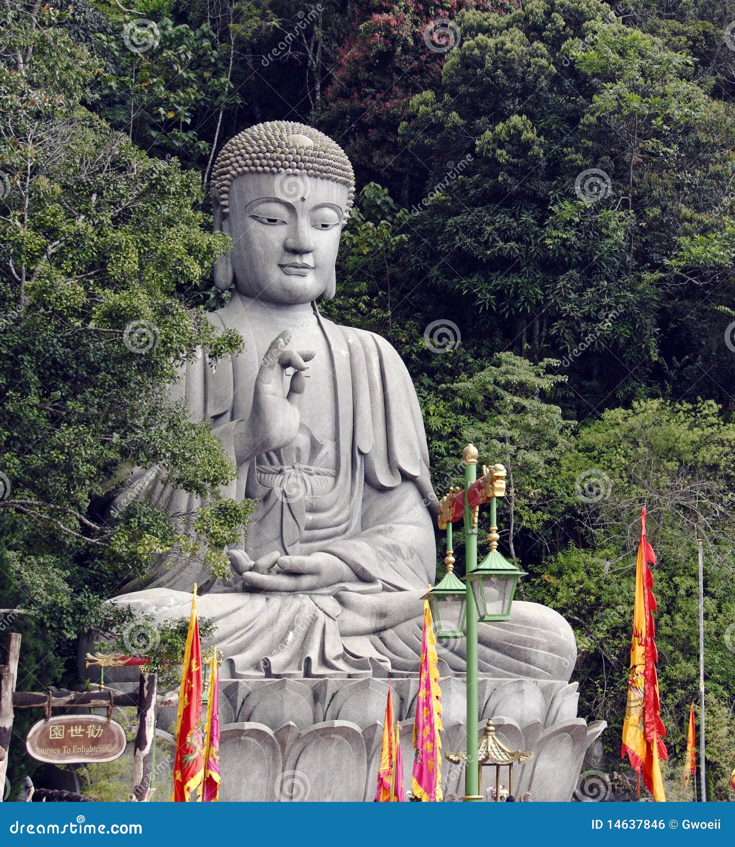 Sitting Booda Royalty Free Stock Image - Image: 14637846