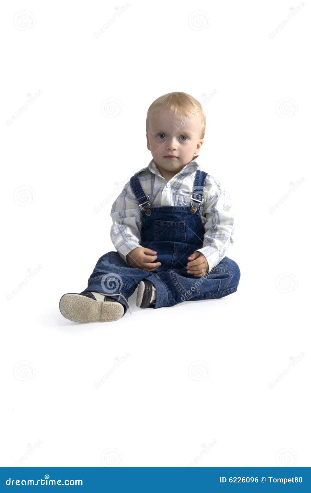 Sitting boy stock photo. Image of dress, children, look - 6226096