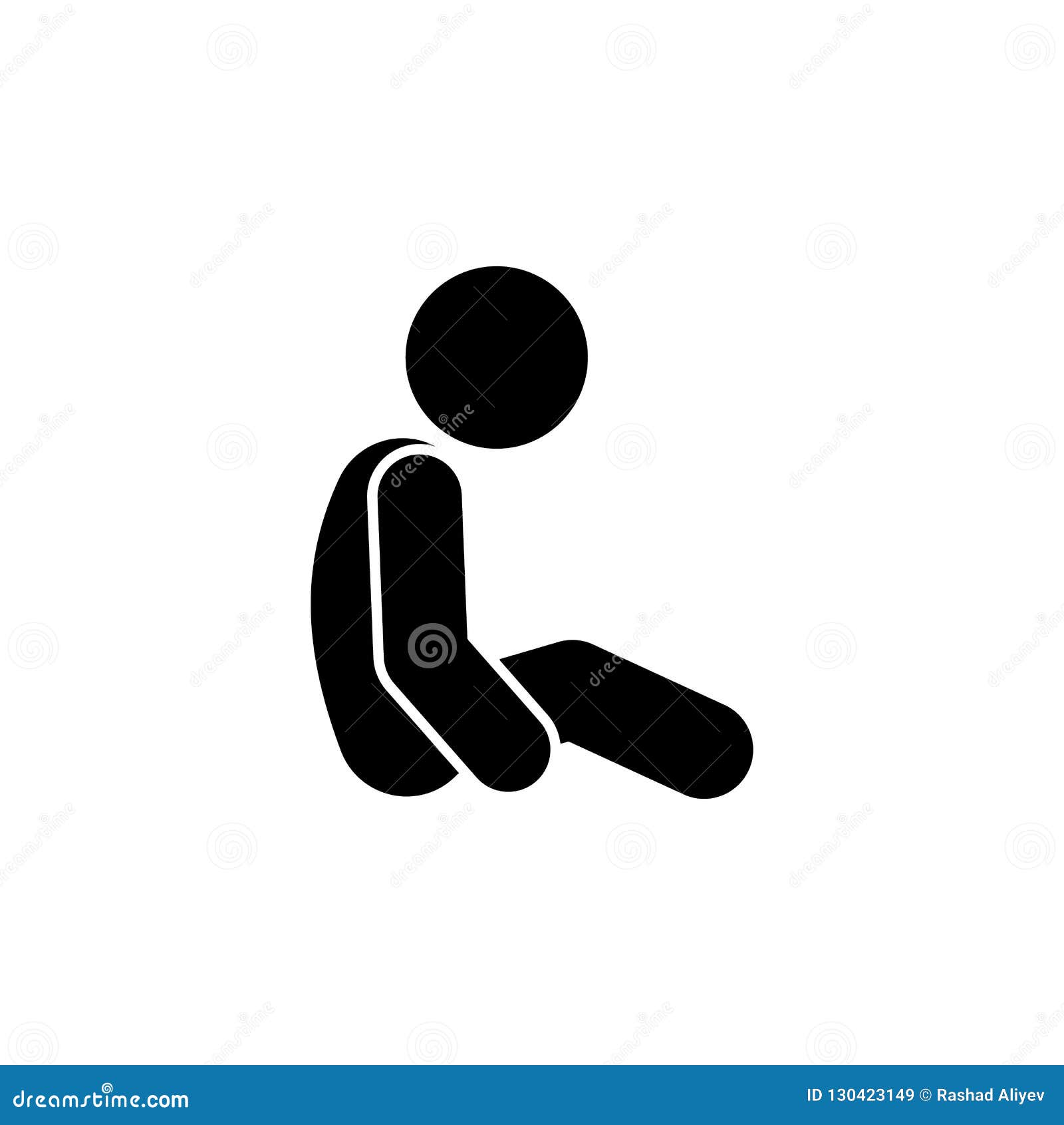 Sitting, Child Icon. Element of Child Icon for Mobile Concept and Web ...