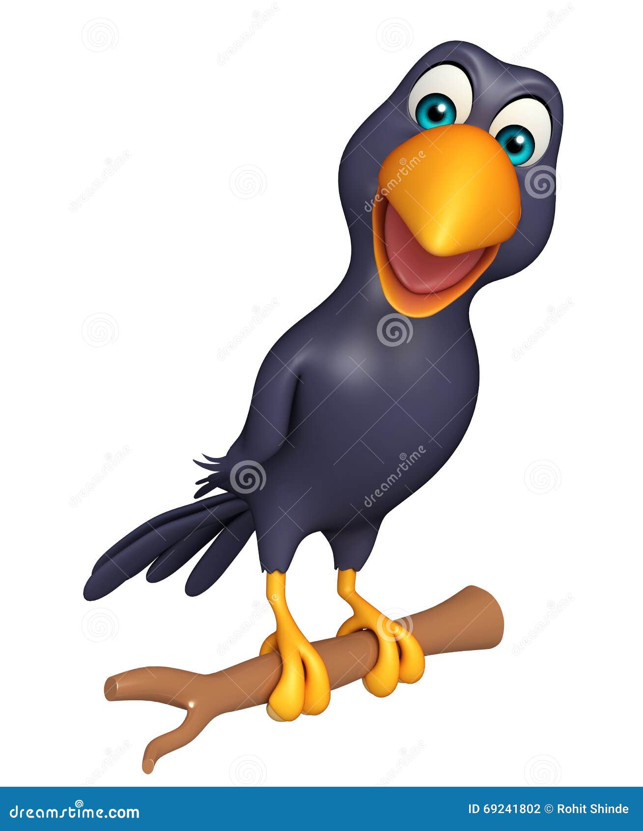 Crow Cartoon Characters