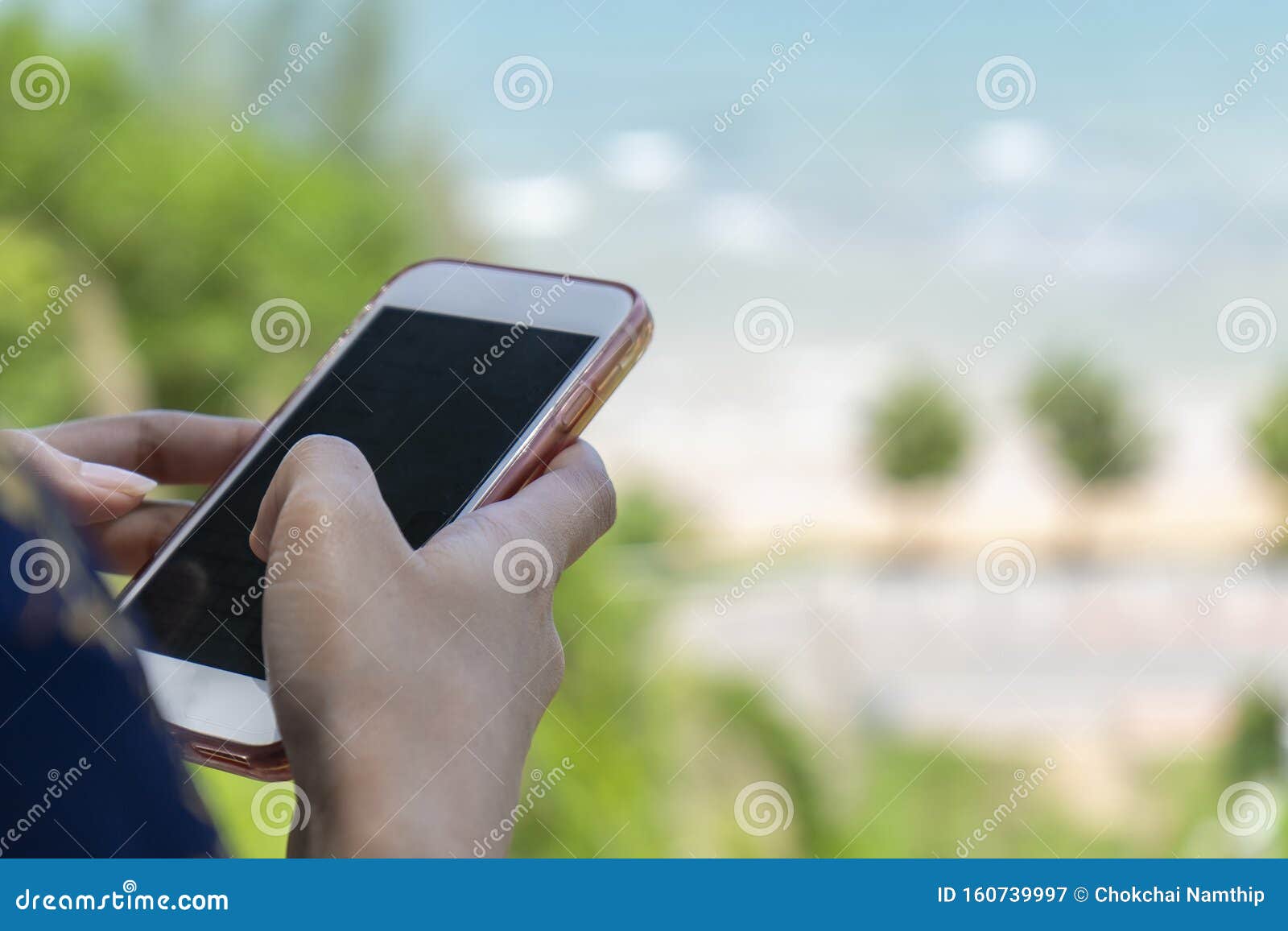 Sitting and Hold Mobile Mobile Phone People Stock Image - Image of ...