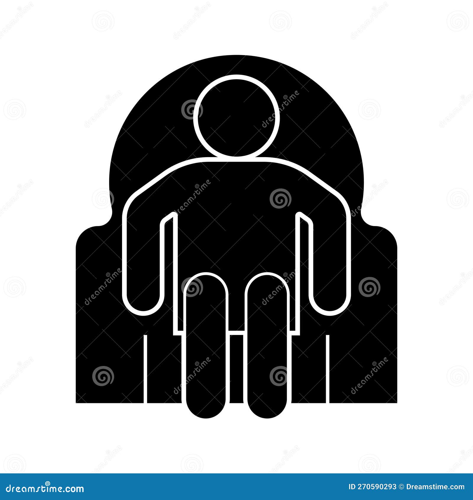 Person Symbol Sitting
