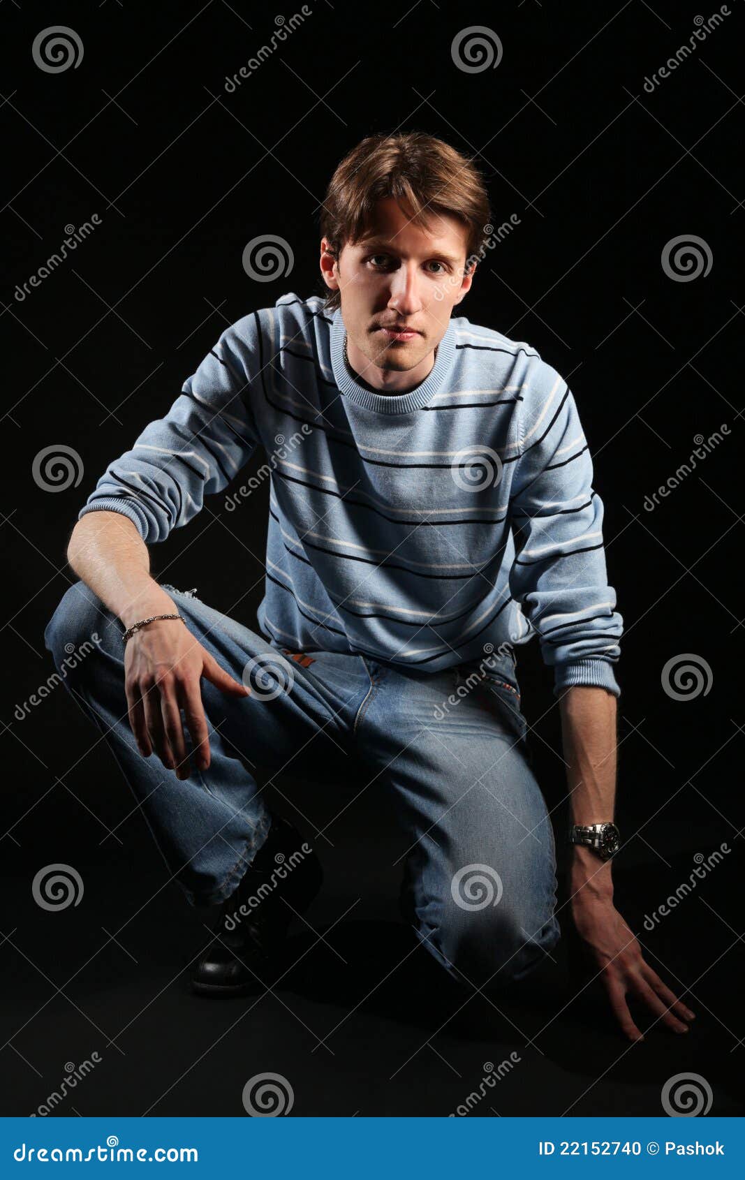 Sitting man stock photo. Image of contemporary, adult - 22152740