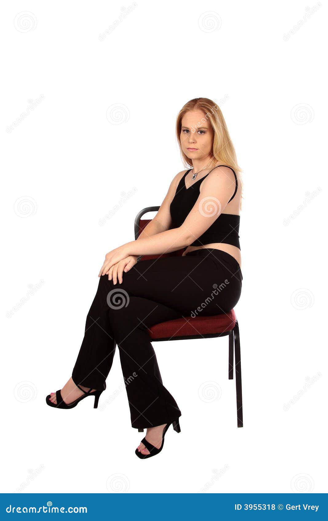 Sitting model stock photo. Image of person, isolated, women - 3955318