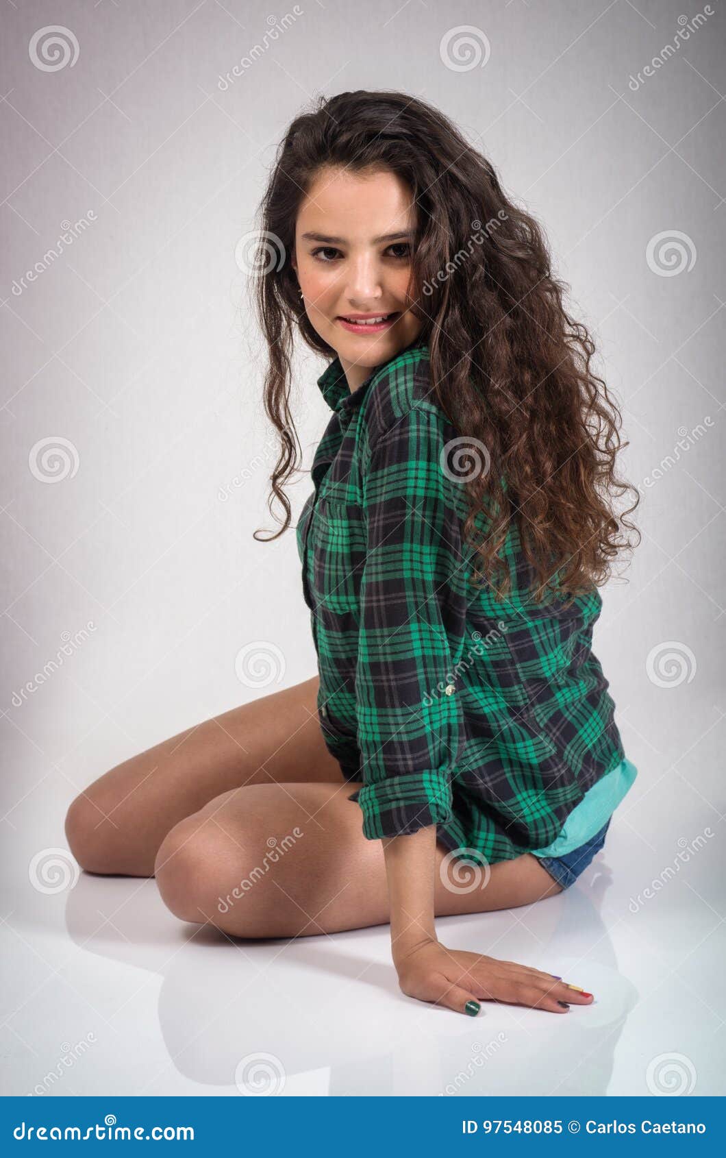 Sitting Model stock image. Image of background, joyful - 97548085