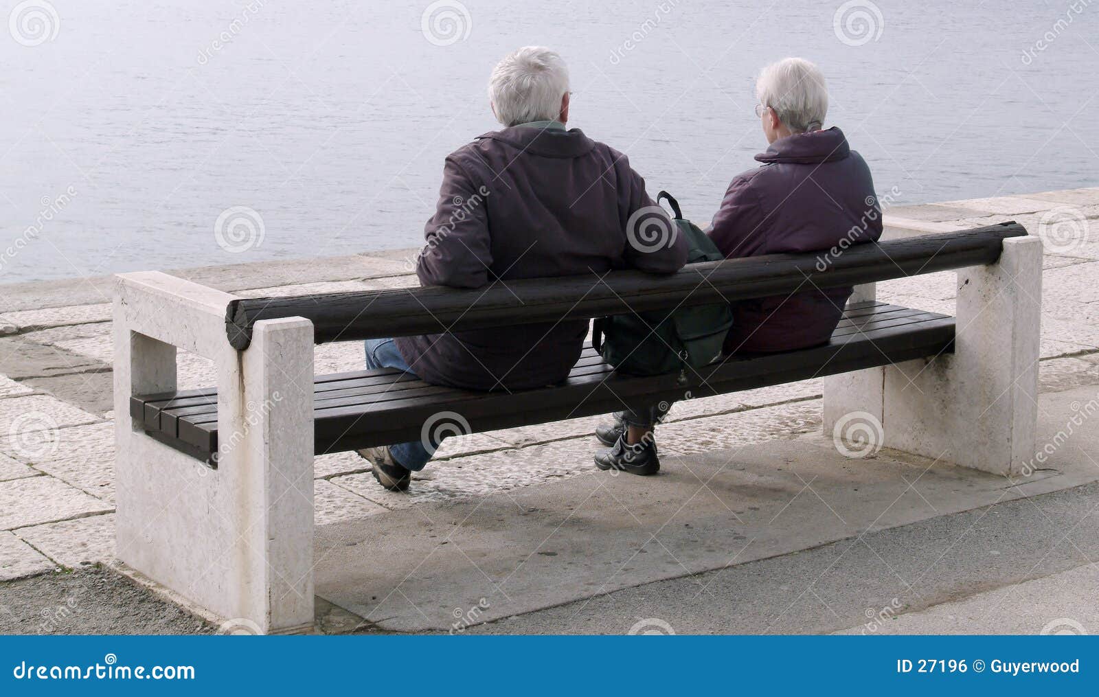 Sitting quietly stock photo. Image of retired, pensioners - 27196