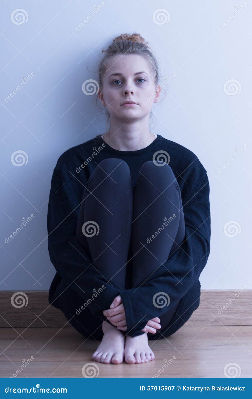 Sitting in solitude stock image. Image of single, alone - 57015907