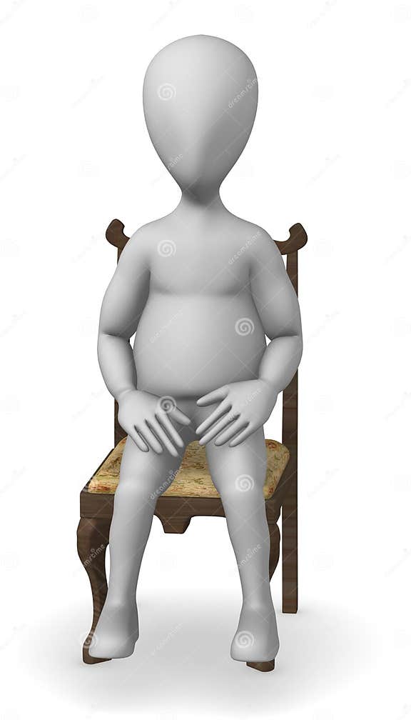 Sitting stockie stock illustration. Illustration of stockie - 13218596