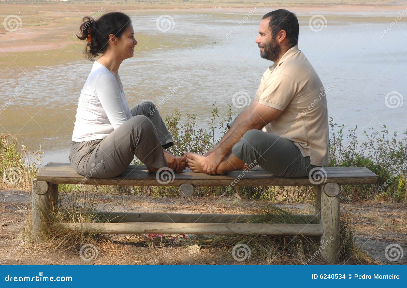 Sitting together stock photo. Image of freedom, coast - 6240534