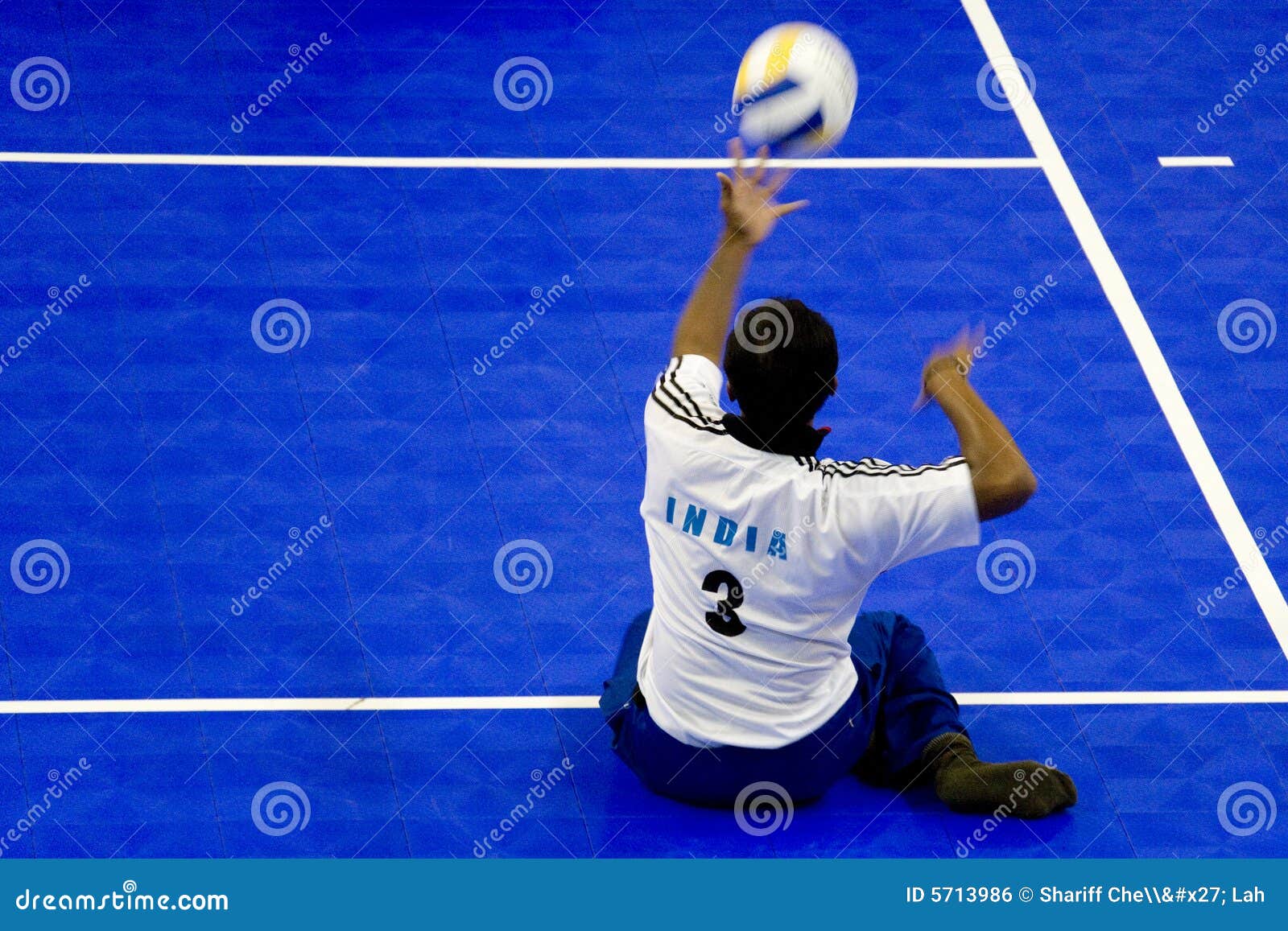 Sitting Volleyball for the Disabled Editorial Photo - Image of ...