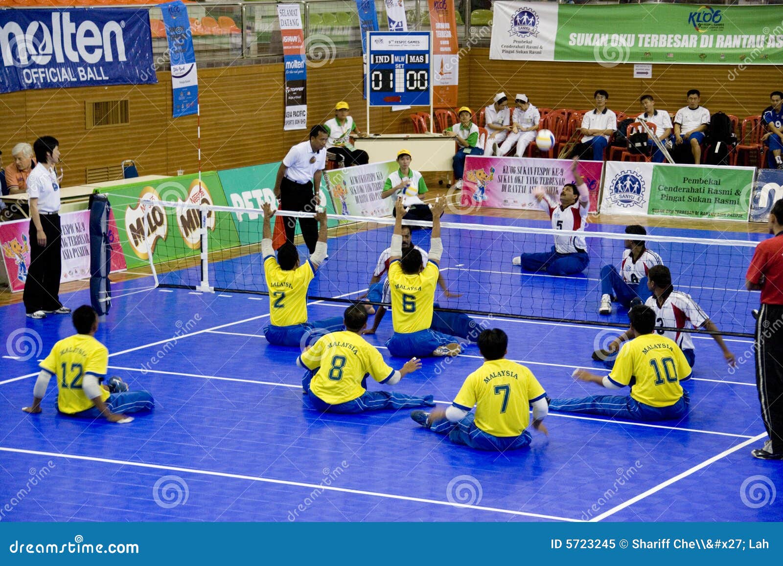 Sitting Volleyball for the Disabled Editorial Image - Image of ...