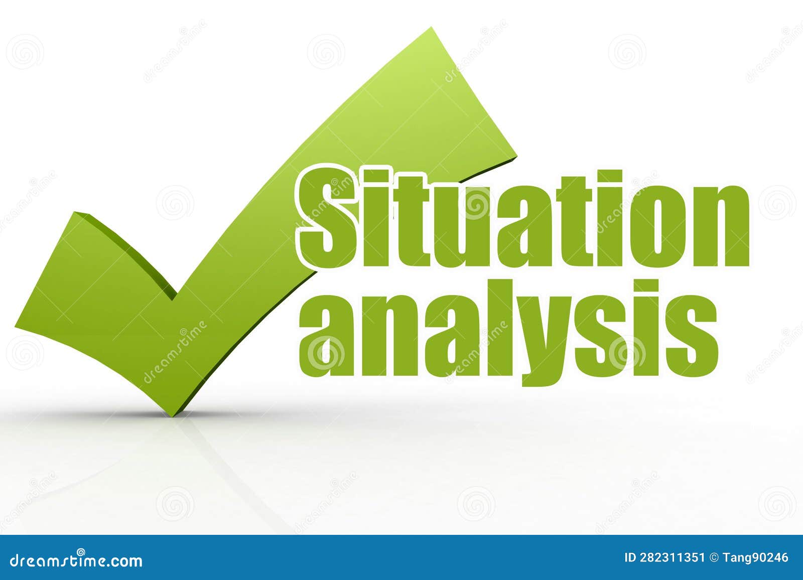 Situation Analysis Concept. Flat Vector | CartoonDealer.com #323682526