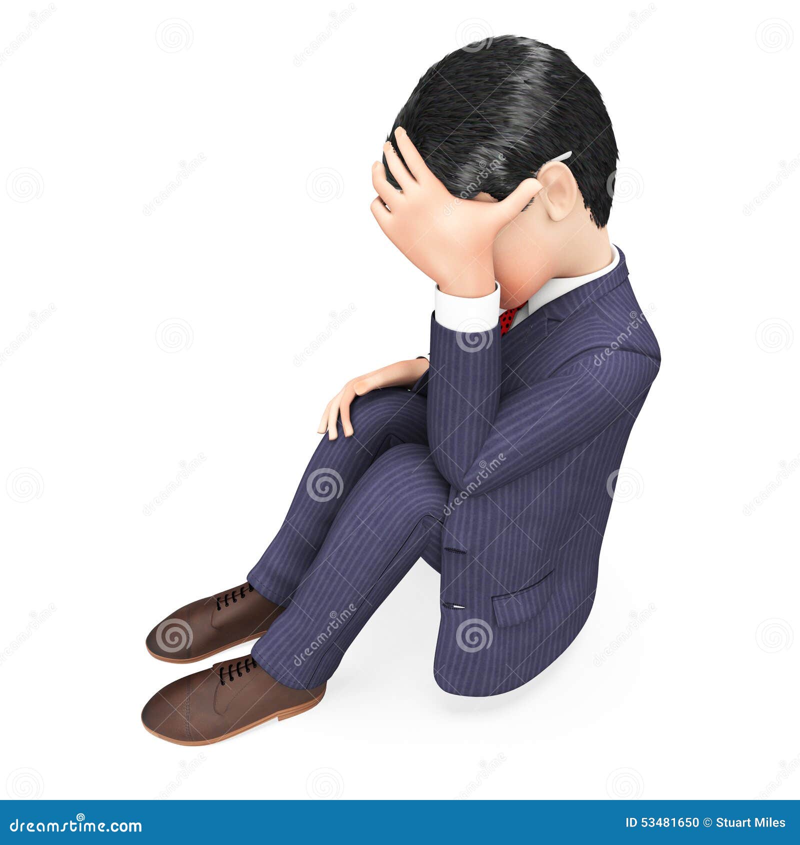 Situation Difficile Et Hommes D'affaires De with Problems Indicates D ...