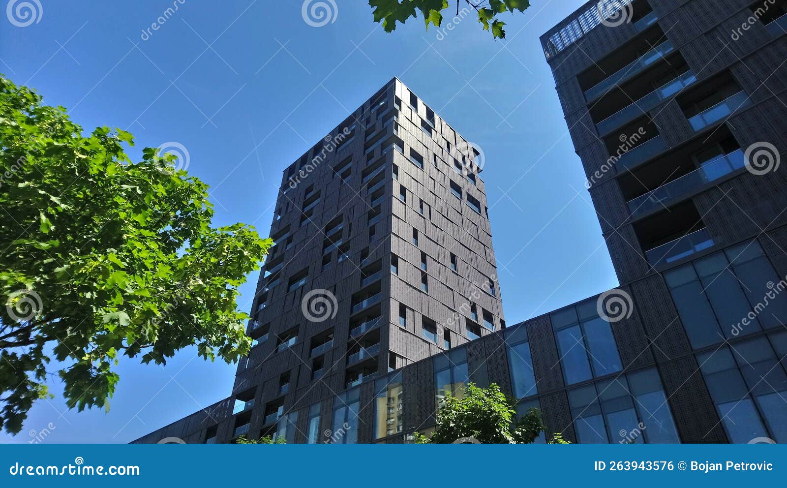 Situla Housing and Office Complex Tower. Ljubljana, Slovenia Stock ...