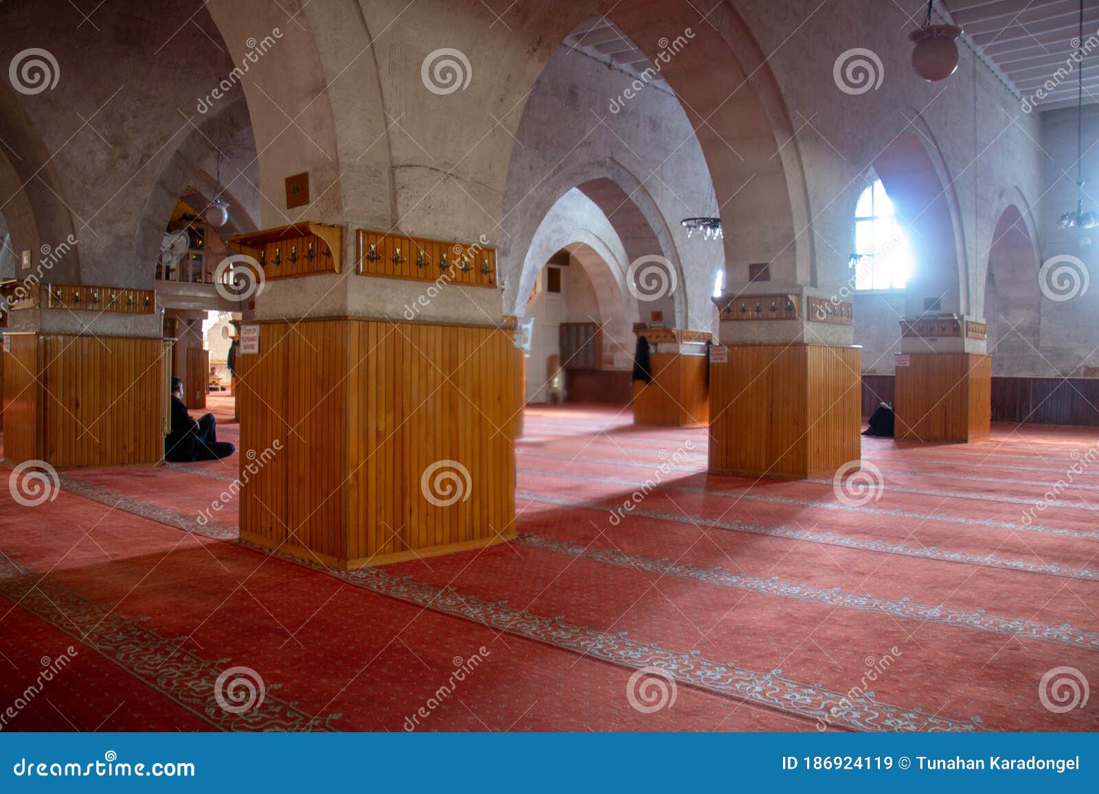 Sivas Great Mosque editorial stock image. Image of window - 186924119