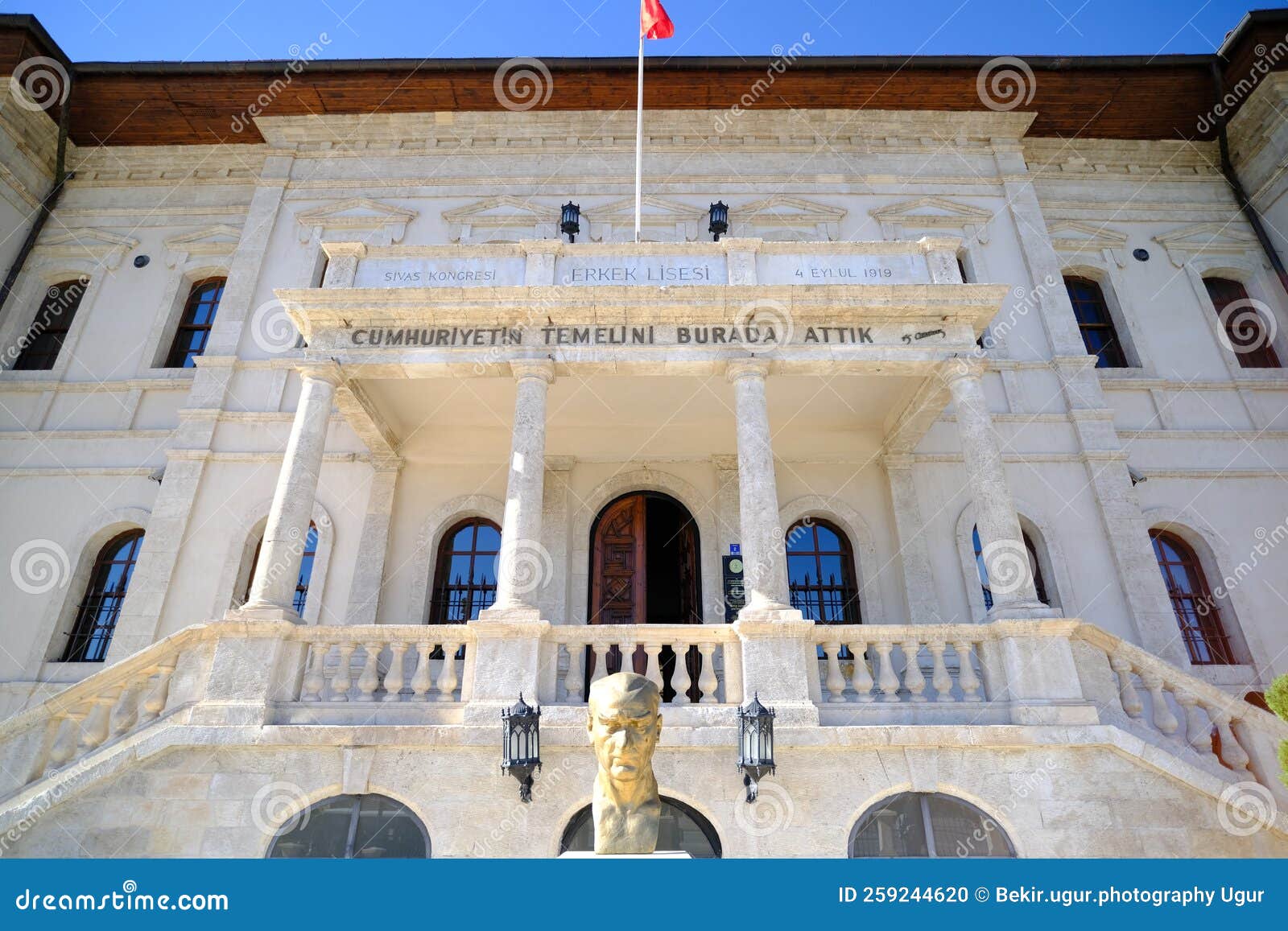 Sivas/Turkey - 11 October 2022: Sivas Congress Building and Museum ...