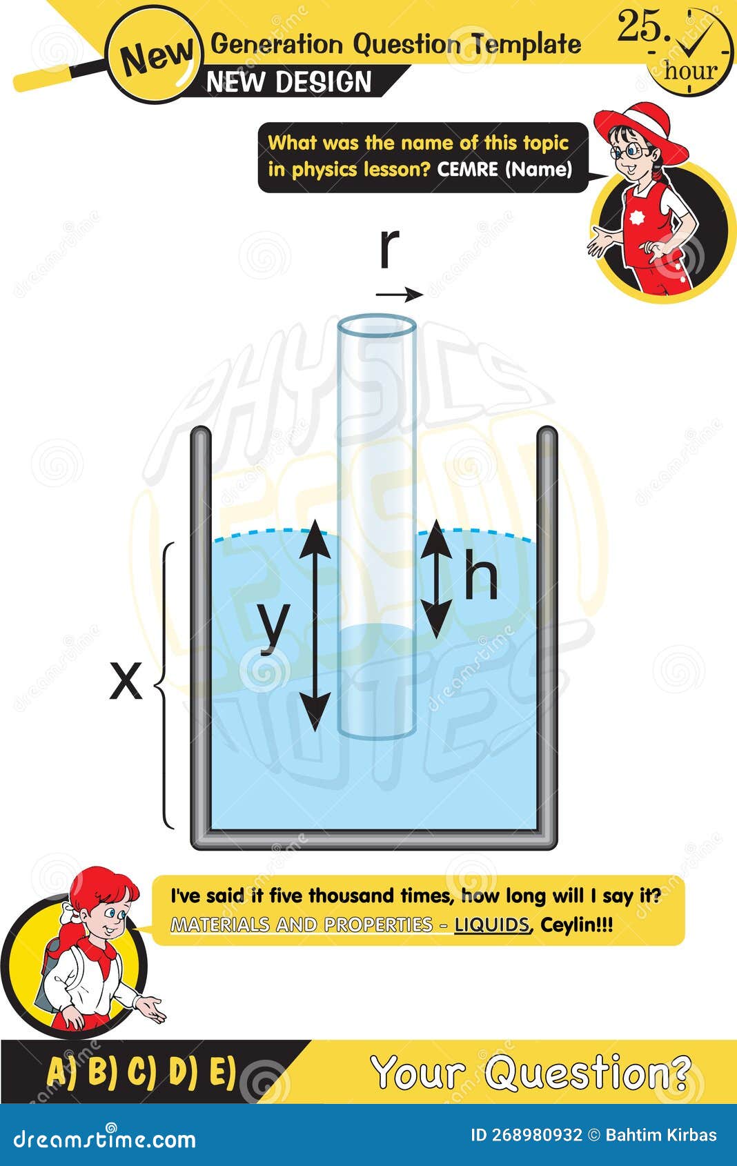 Physics, Capillary Action and Cohesion and Adhesion of Liquid, Two ...