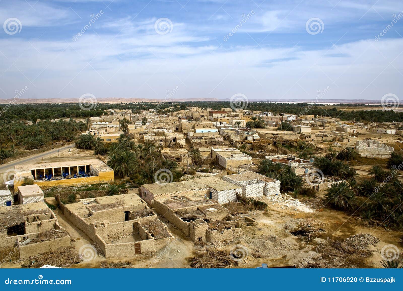 Siwa Oase stockfoto. Bild von blau, aushöhlung, klippe - 11706920