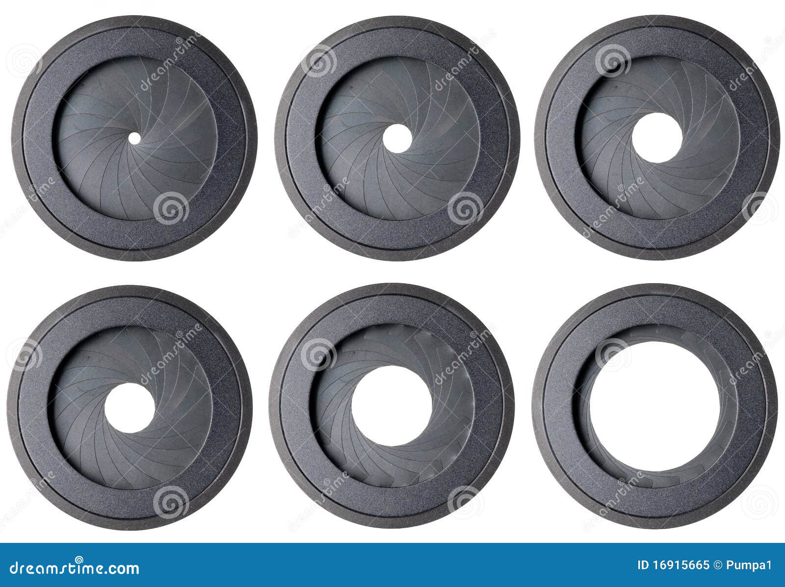 Six aperture stock image. Image of aperture, lens, fins - 16915665